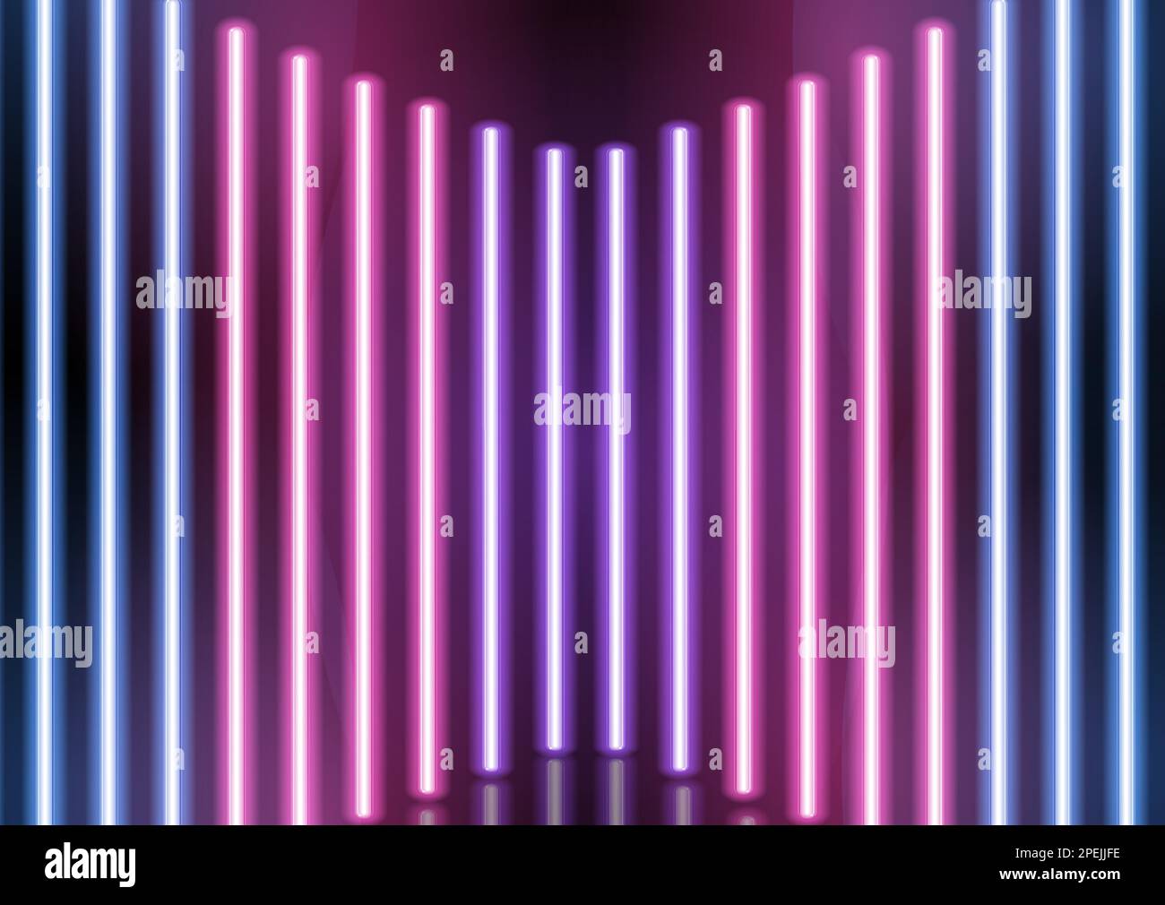 Abstract background with a glowing neon bars design Stock Vector Image ...