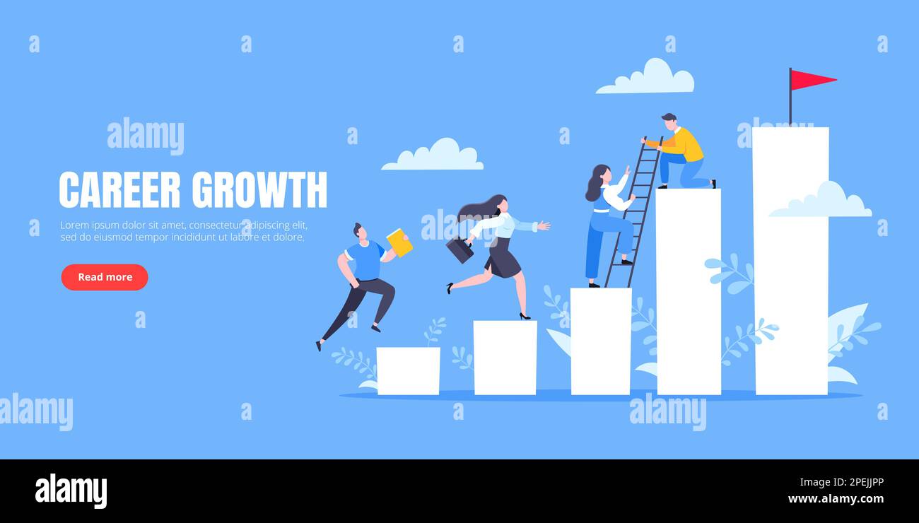 Mentoring make steps to success Stock Vector Images - Alamy