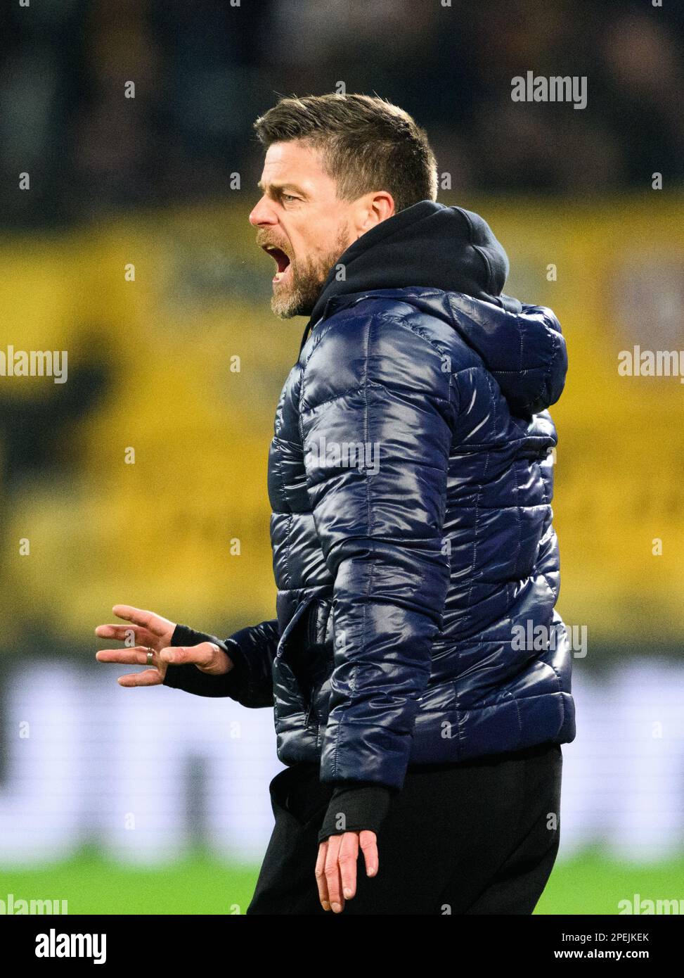 Dresden, Germany. 15th Mar, 2023. Soccer: 3rd league, SG Dynamo Dresden ...