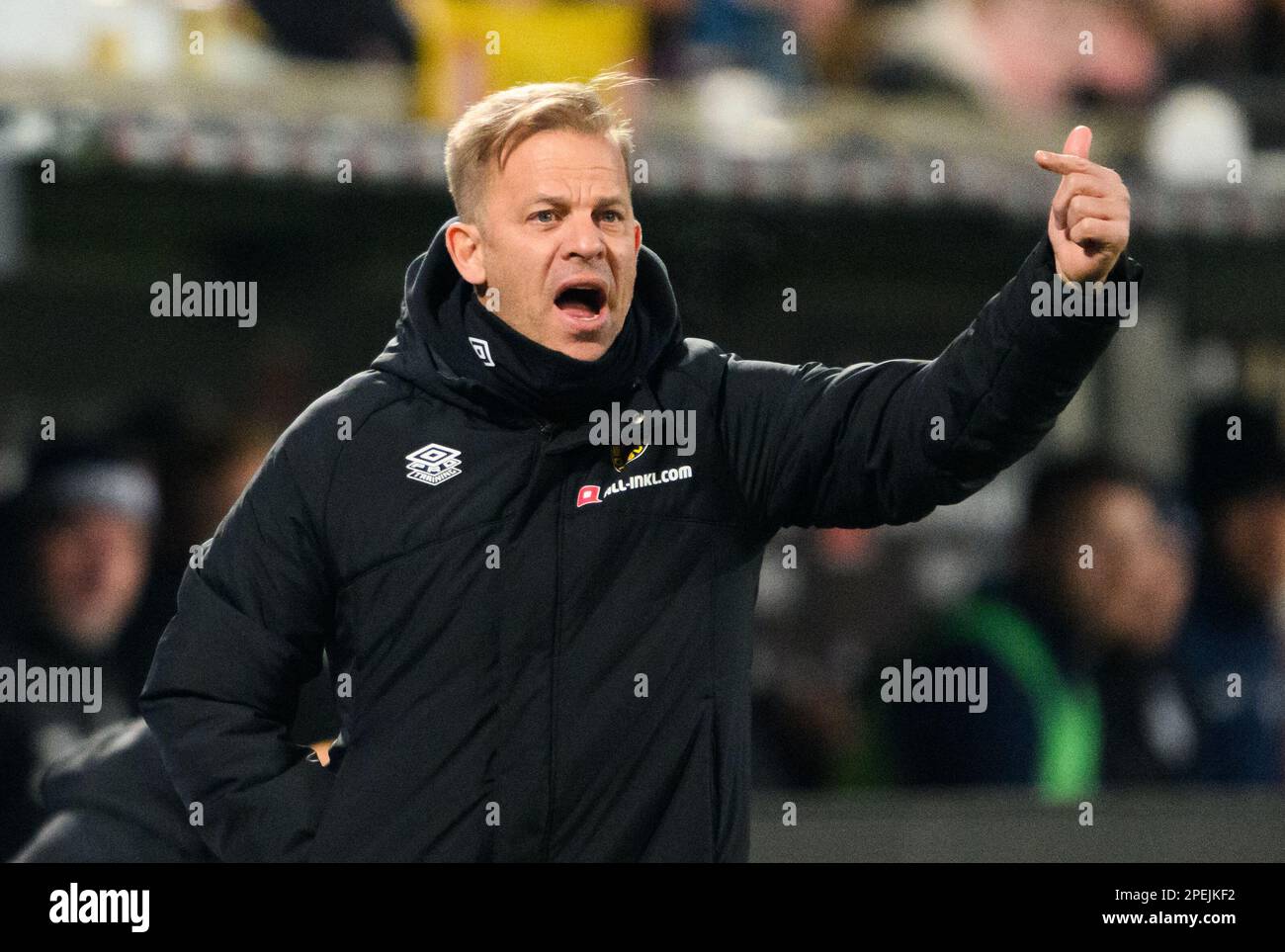 Dresden, Germany. 15th Mar, 2023. Soccer: 3rd league, SG Dynamo Dresden ...