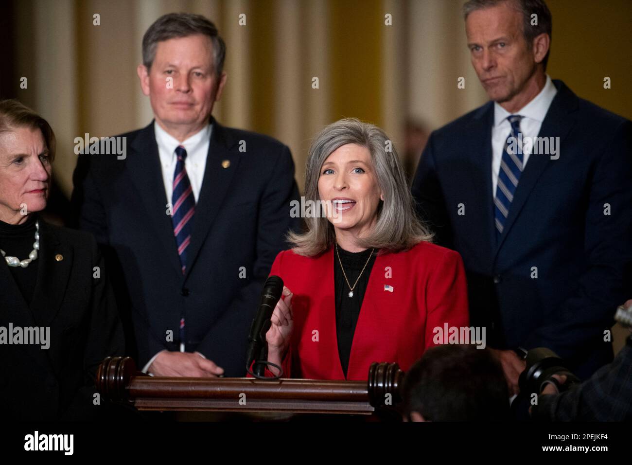 Washington, United States. 15th Mar, 2023. United States Senator Joni ...