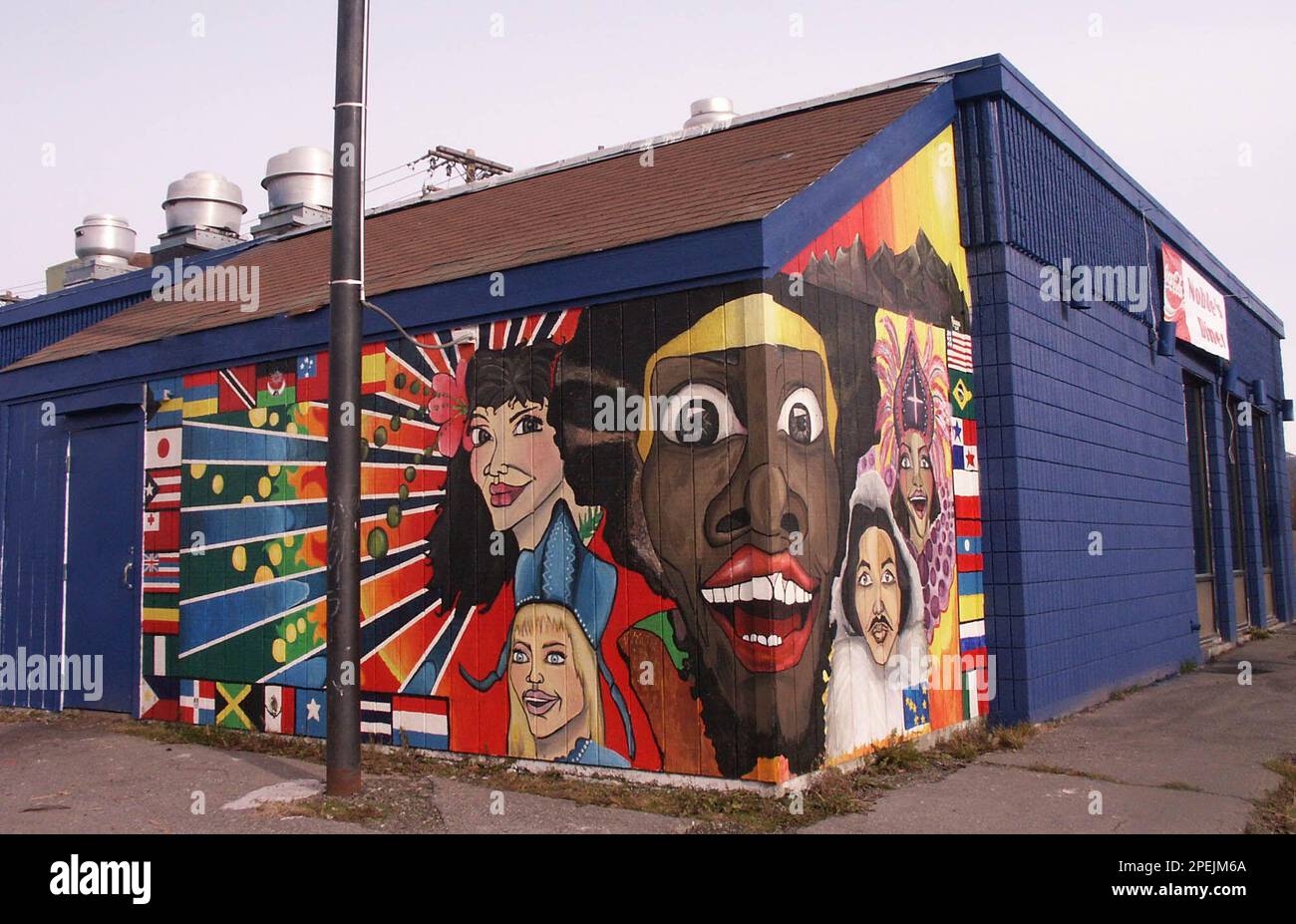 ** ADVANCE FOR WEEKEND, NOV.6-7 ** The exterior of Noble's Diner in the ...