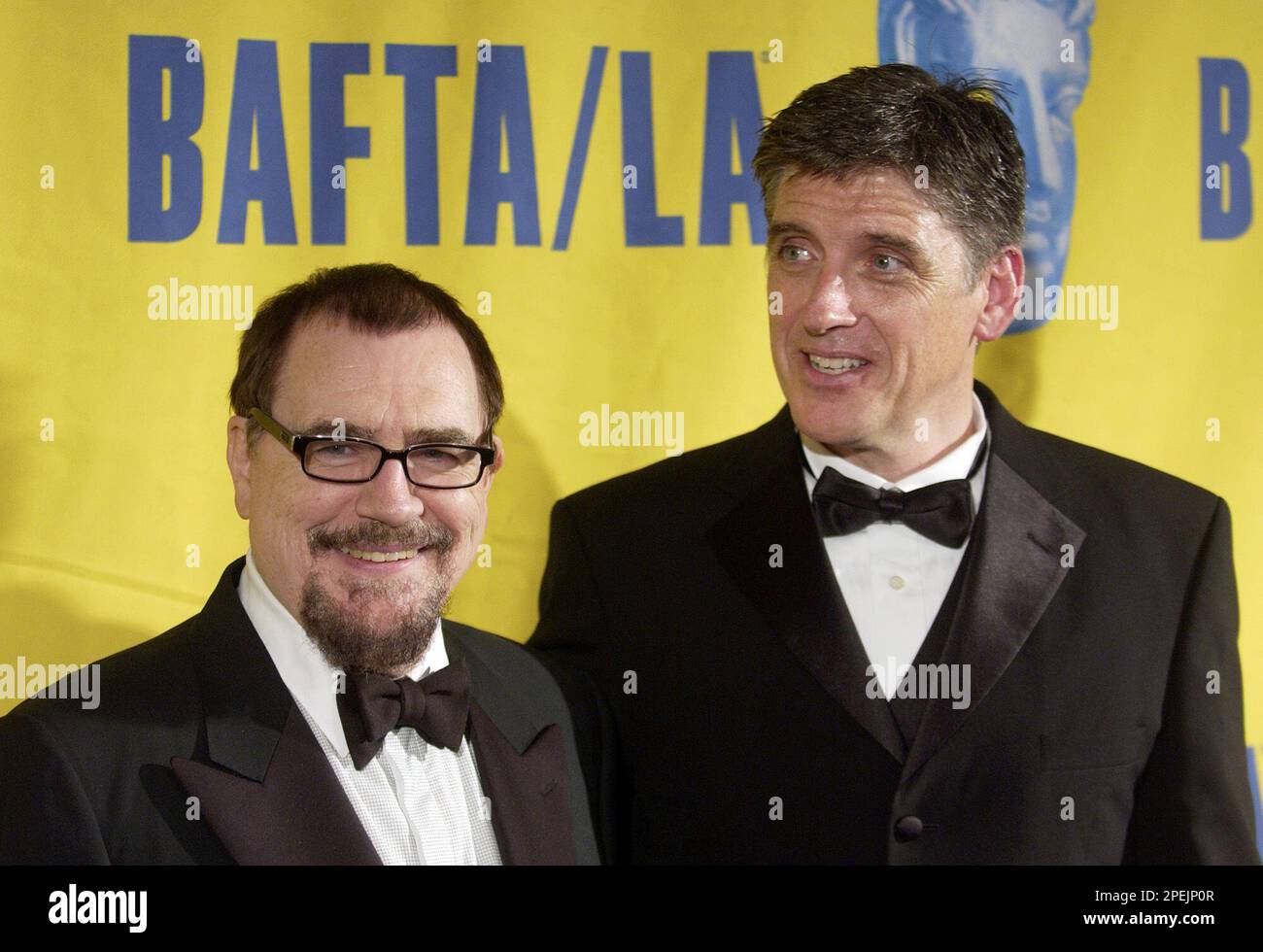British actors Brian Cox, left, and Craig Ferguson pose together before ...