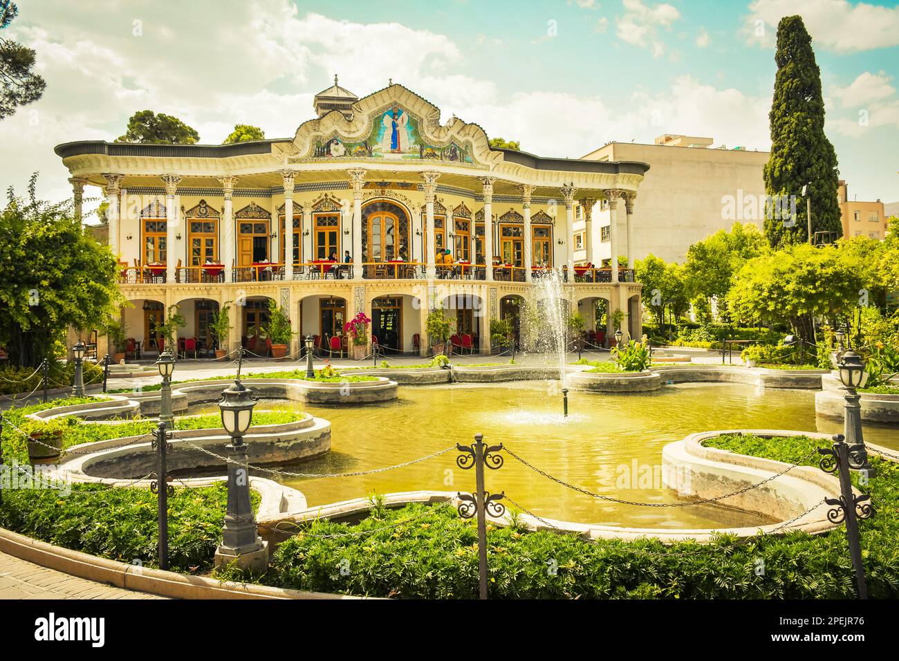 Shiraz, Iran -10th june, 2022: popular tourist destination - beautiful ...