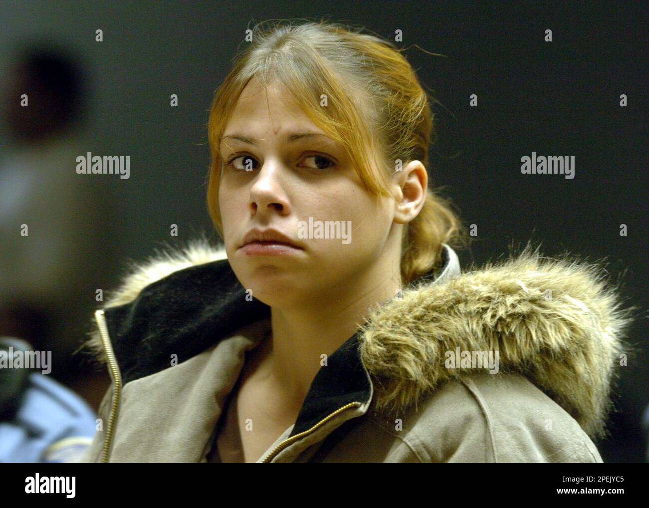Katherine S. Bunnell listens to the charges read against her in ...