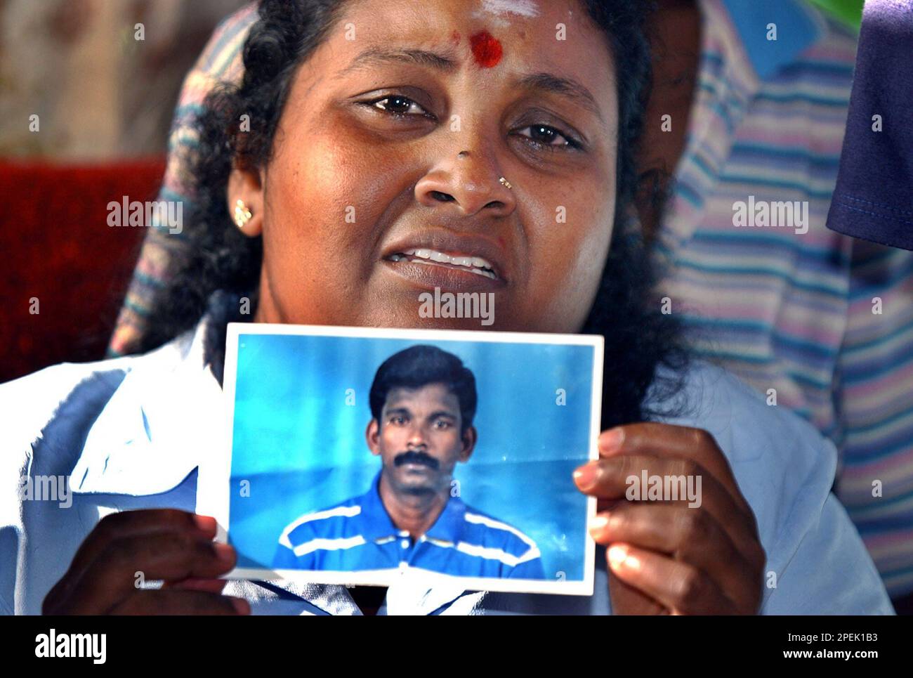 Darien Rita Rajaratnam, wife of Sri Lankan truck driver Dinesh ...