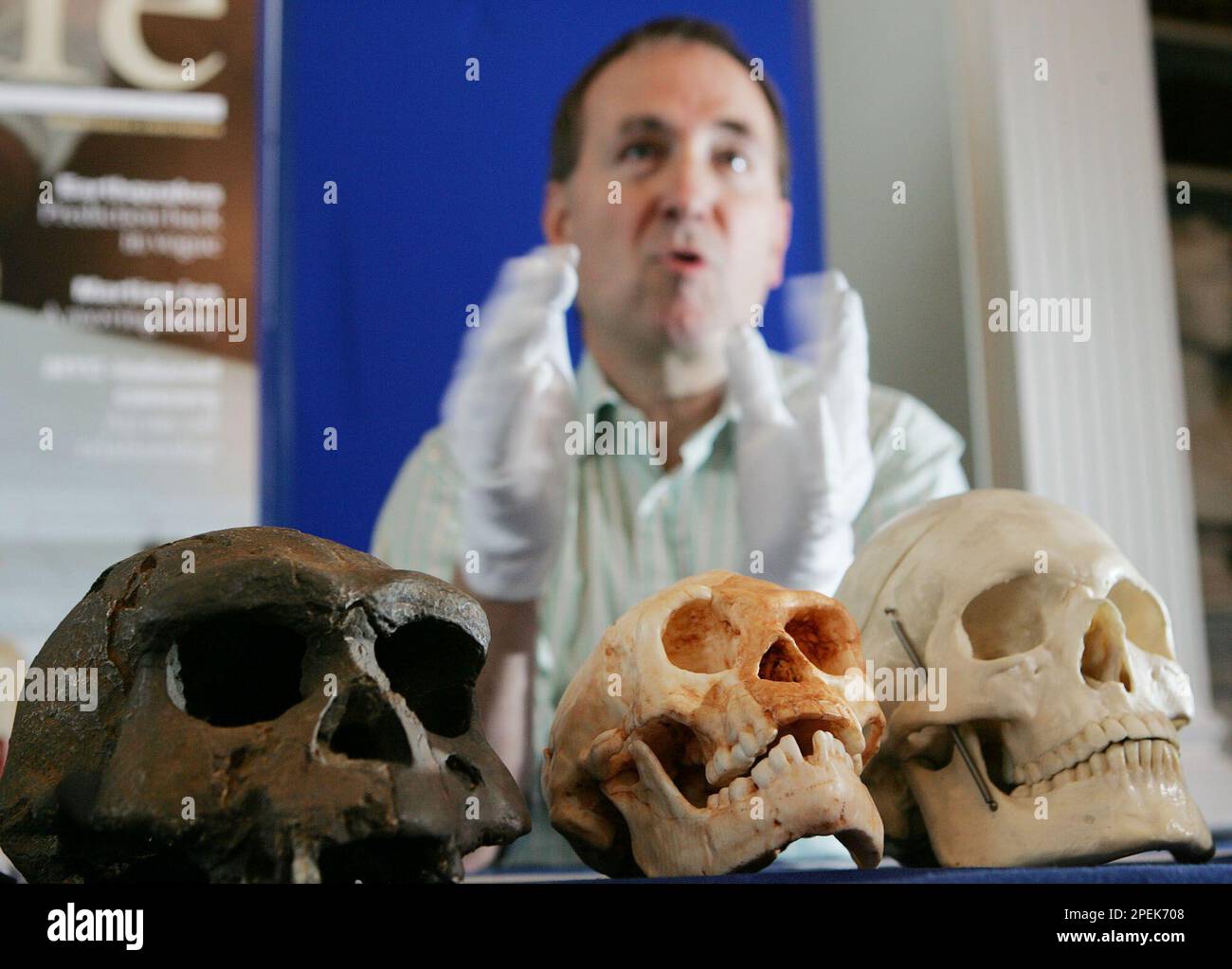 Professor Chris Stringer, Head of Human Origins at London's Natural ...