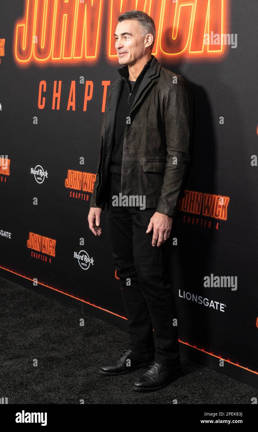 Chad Stahelski attends attends New York Special Screening of John Wick ...