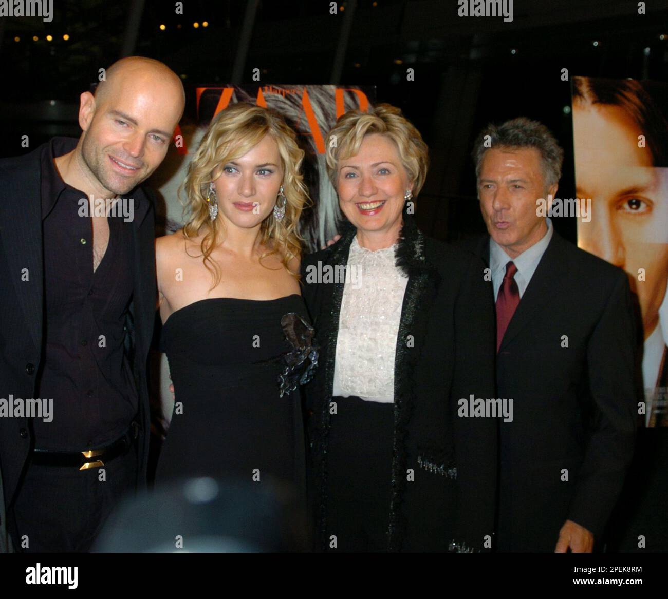 Director, Marc Forster, left, actress Kate Winslet, second from left ...