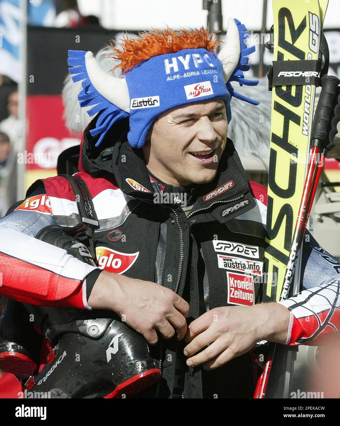 Rainer Schoenfelder gelingt am Samstag, 24. Okt. 2004 beim Weltcup ...