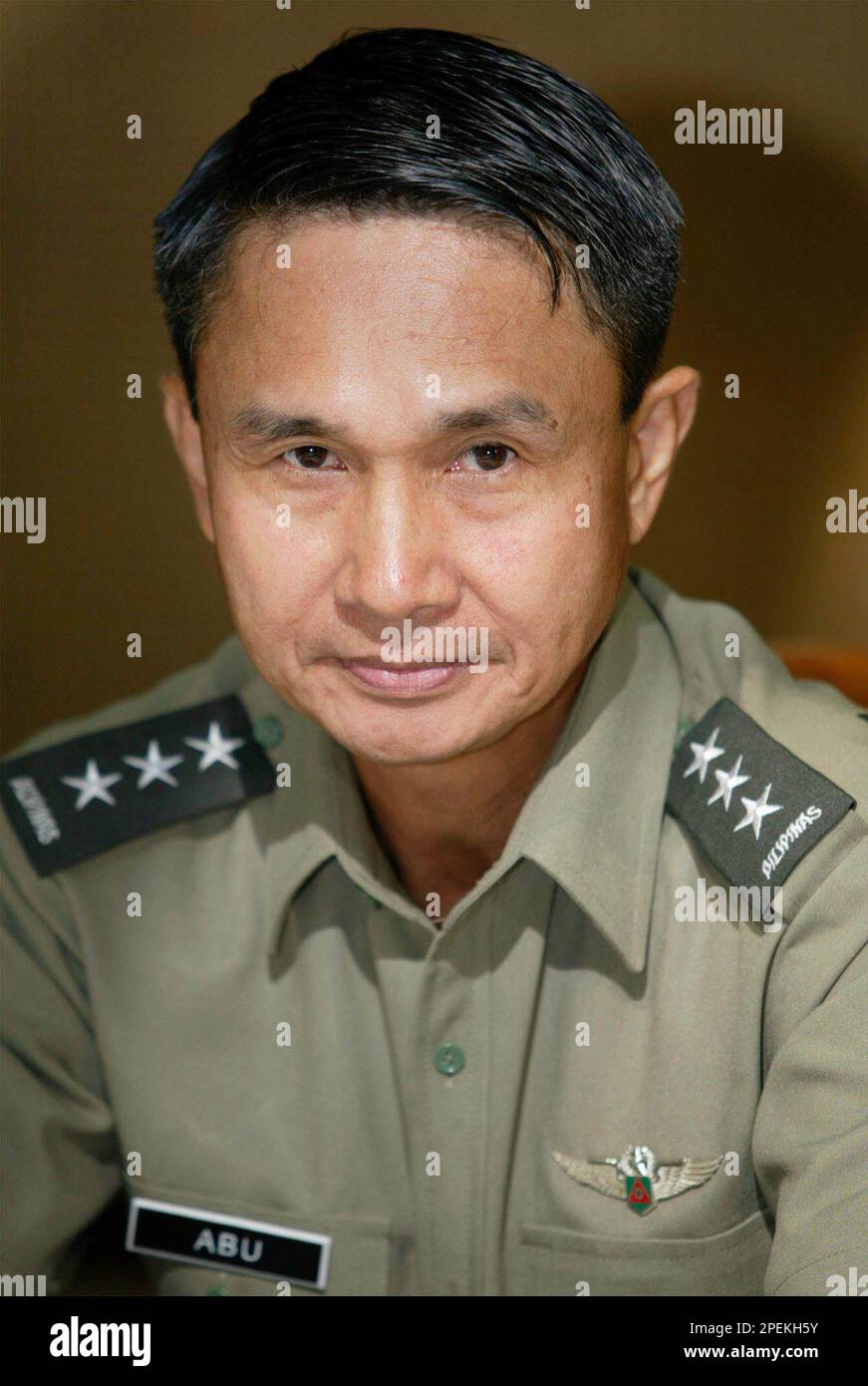 Philippine Army Chief Lt. Gen. Efren Abu joins President Gloria ...