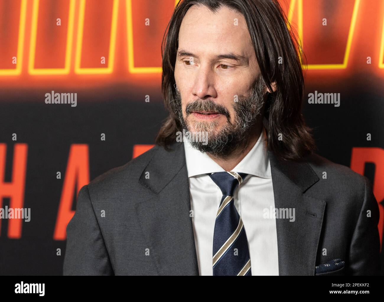 New York, USA. 15th Mar, 2023. Keanu Reeves attends New York Special ...