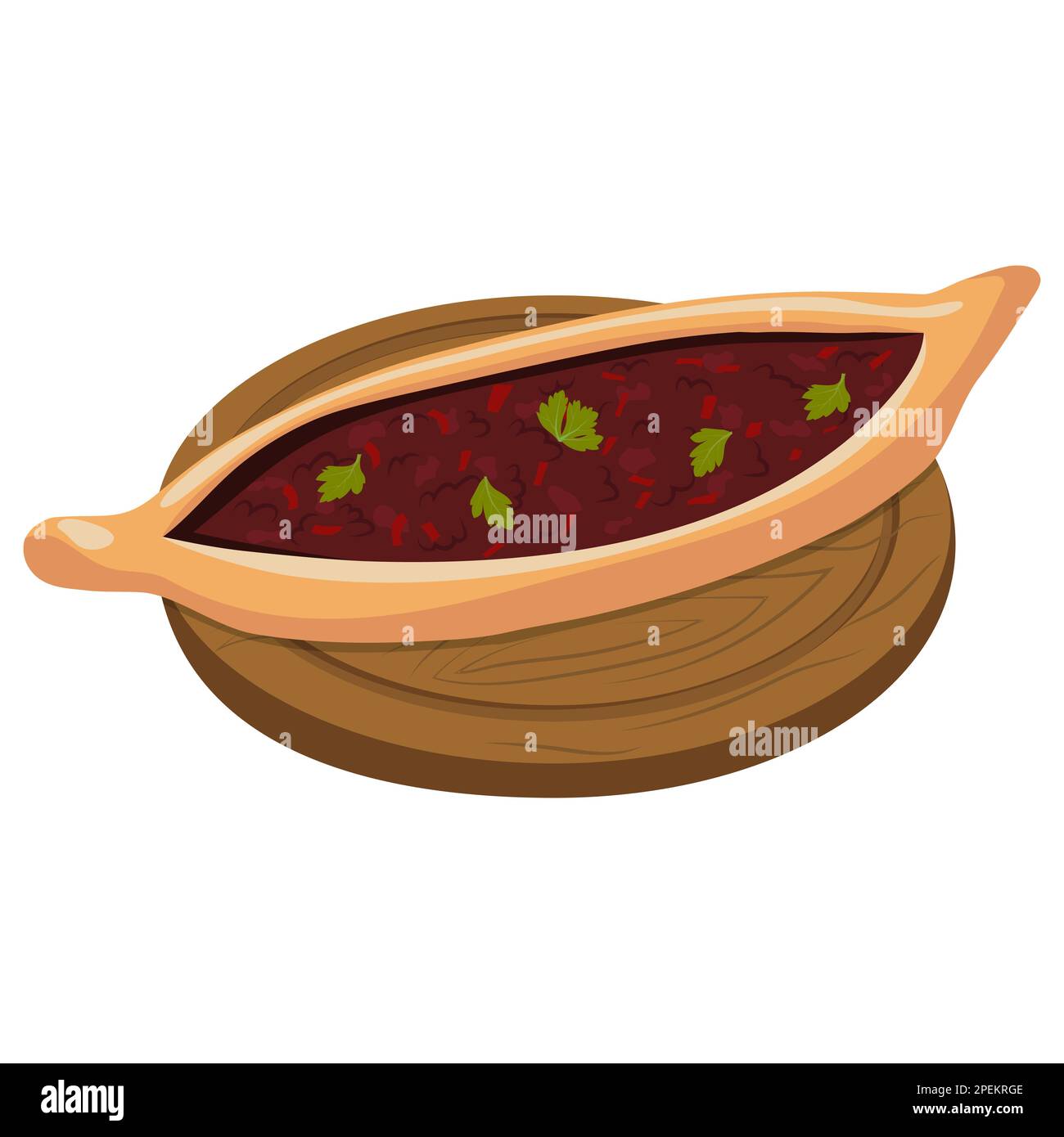 Arabic pizza Stock Vector Images - Alamy