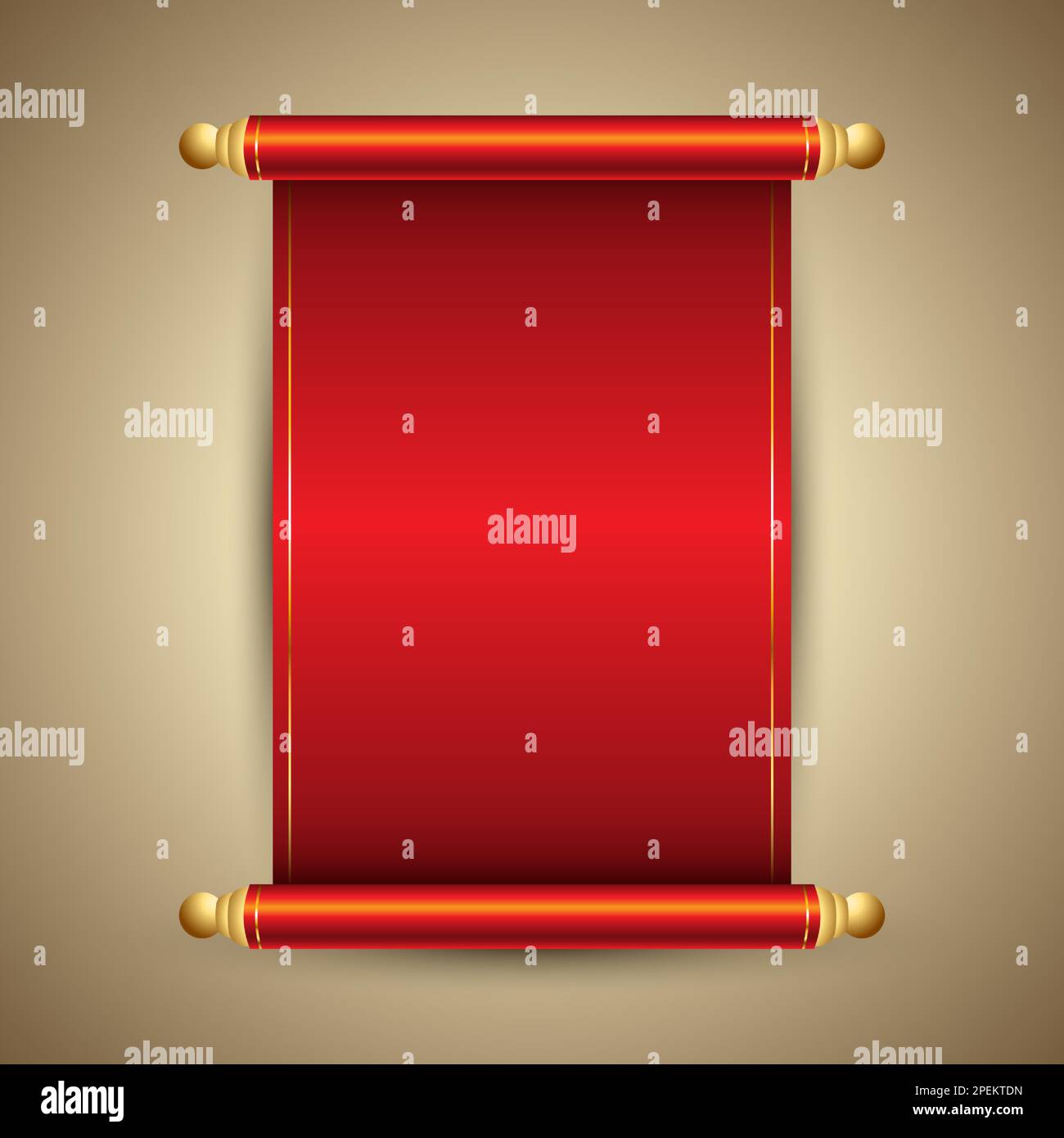 Decorative vintage Chinese style scroll design Stock Vector Image & Art ...