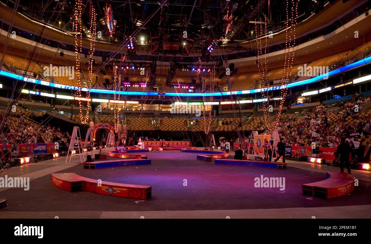 The floor is empty before the start of the Grand Parade at the 133rd ...