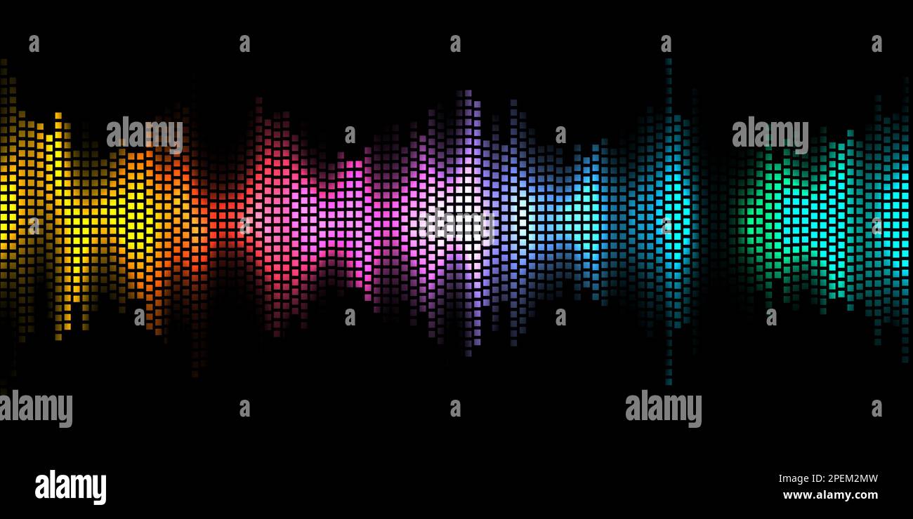 Graphic equaliser Stock Vector Images - Alamy