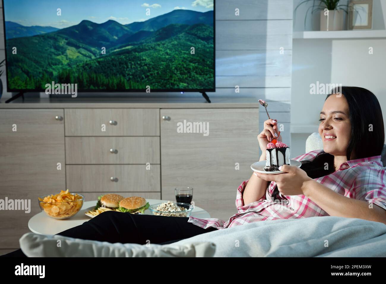 Lazy People Watching Tv