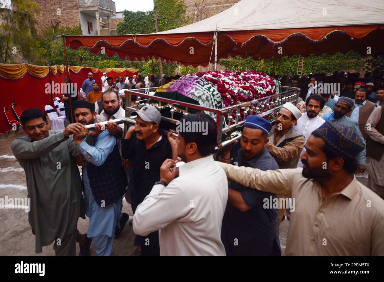 March 15, 2023, Peshawar, Peshawar, Pakistan: Relatives and guests ...
