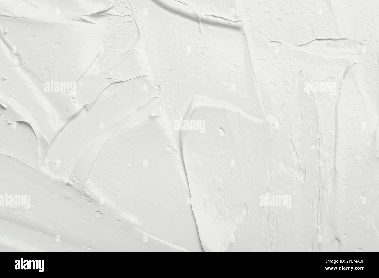 White Acrylic Paint Texture