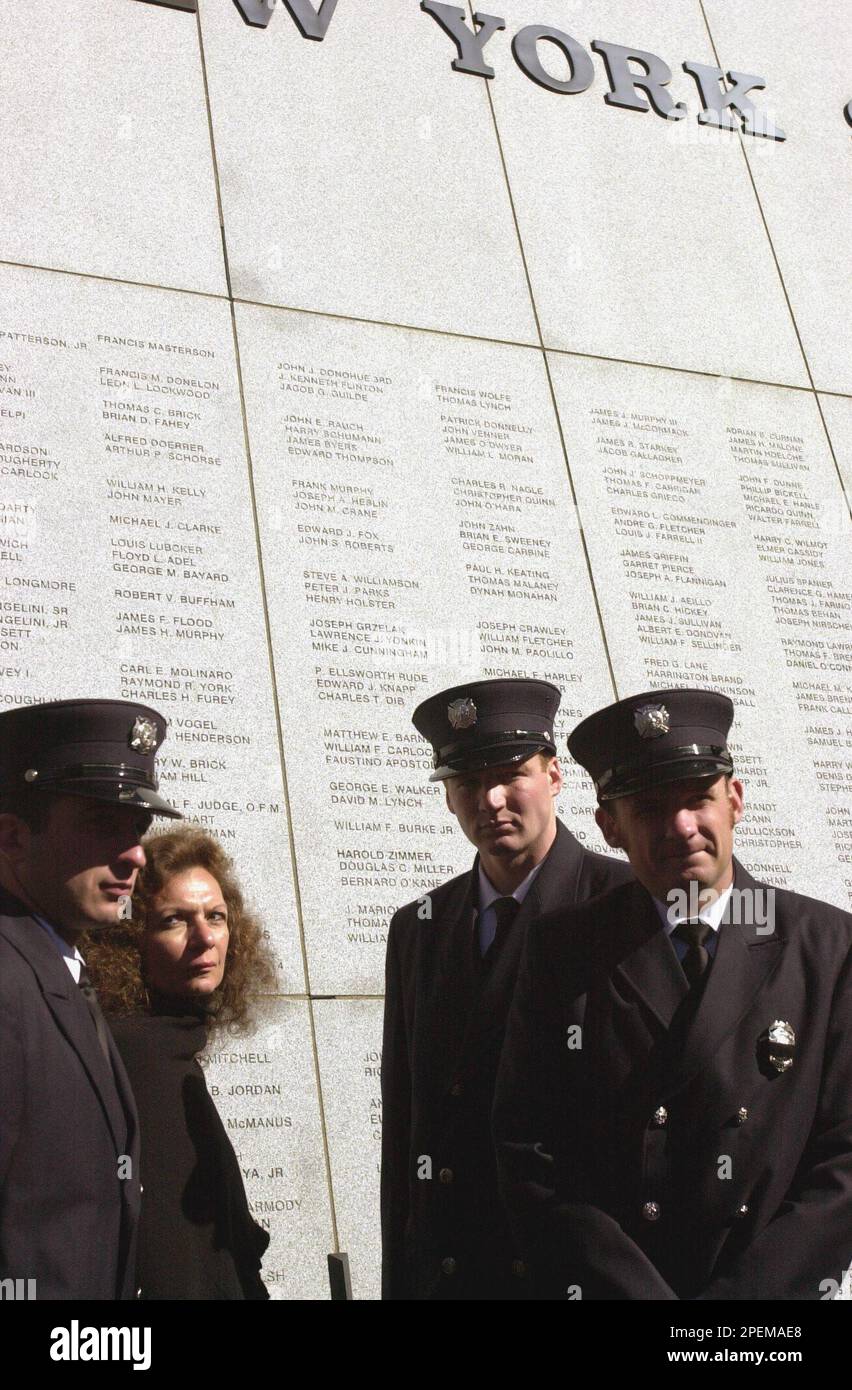 Toni Gavin, center left, and her three sons from left, Daniel Gavin ...