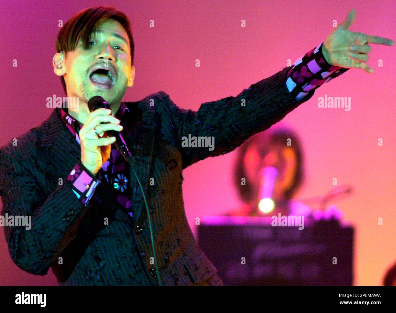 Hong Kong singer Jacky Cheung sings at a concert in Hong Kong's ...