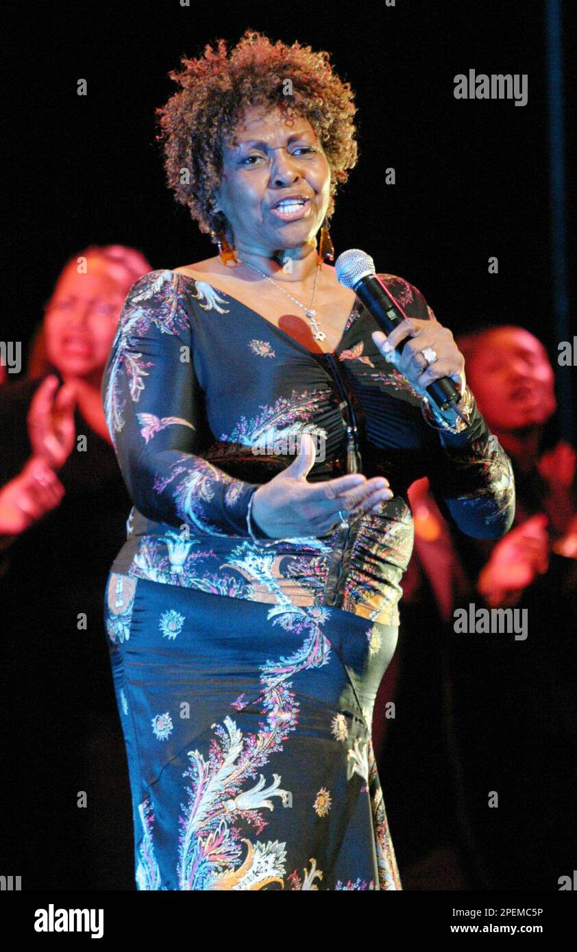 Cissy Houston performs at the celebration of Rev. Al Sharpton's 50th ...