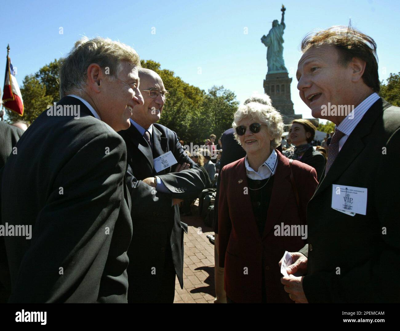 Richard Riehm, right, Mayor of Comar, in the Alsace region of France ...