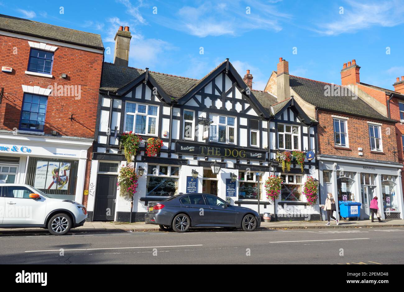 Old town pub in Burton upon Trent, UK Stock Photo - Alamy