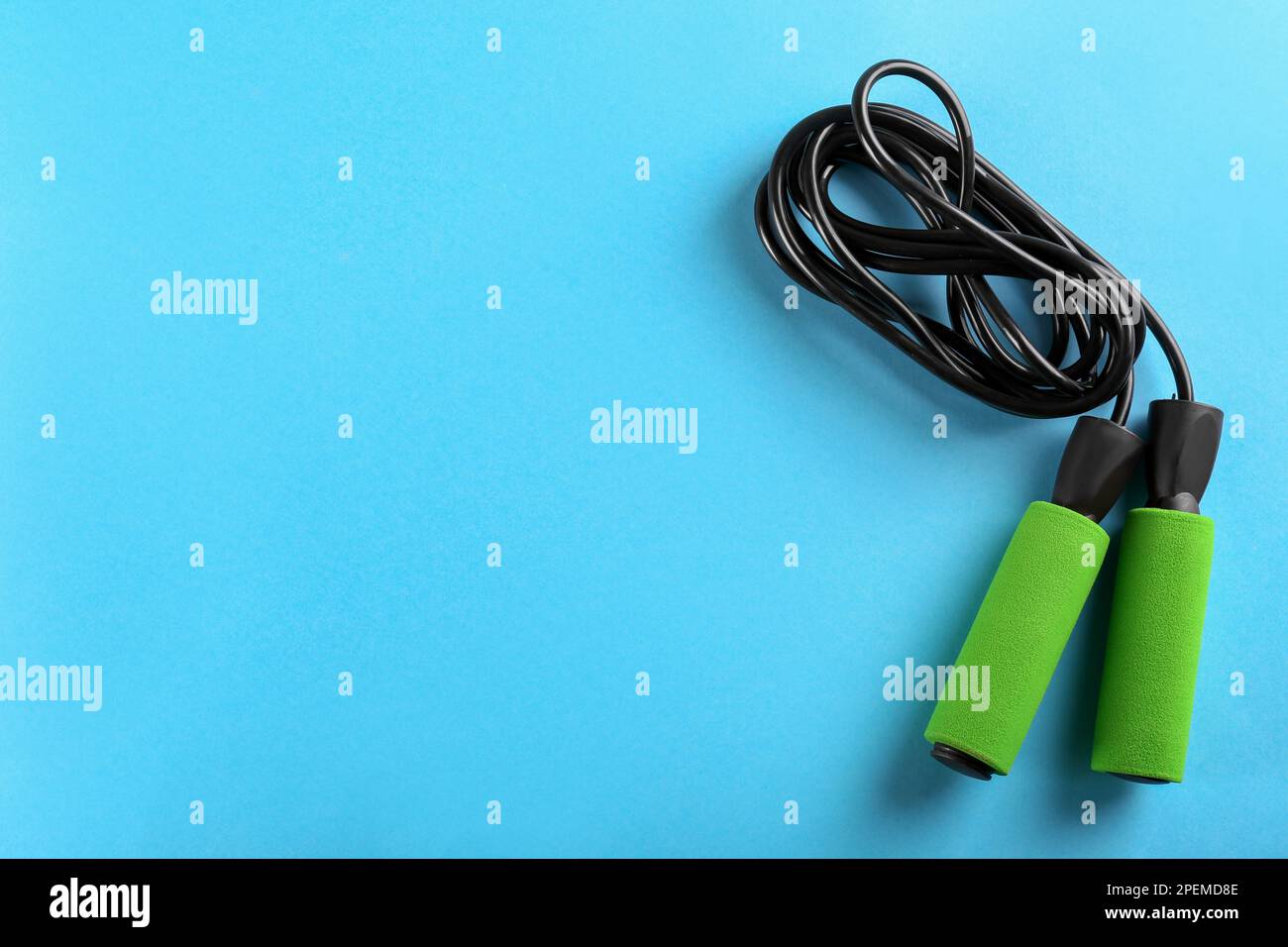 Blue black jumping rope hi-res stock photography and images - Alamy