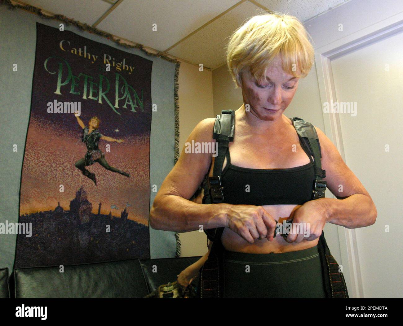 Former Olympic gymnast and Broadway star Cathy Rigby, who is launching ...