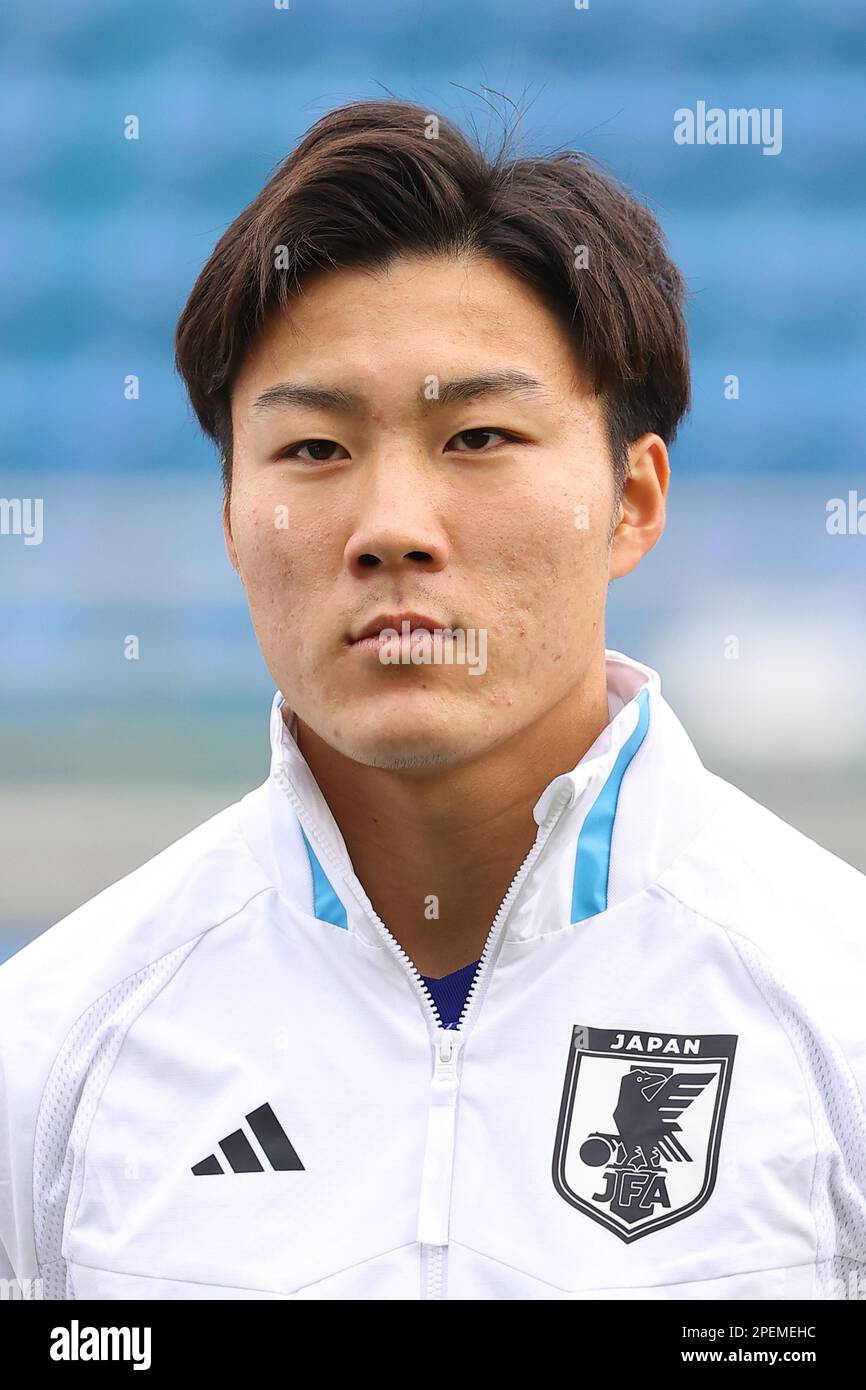 Japan's Isa Sakamoto during the 2023 AFC U-20 Asian Cup Group D match ...
