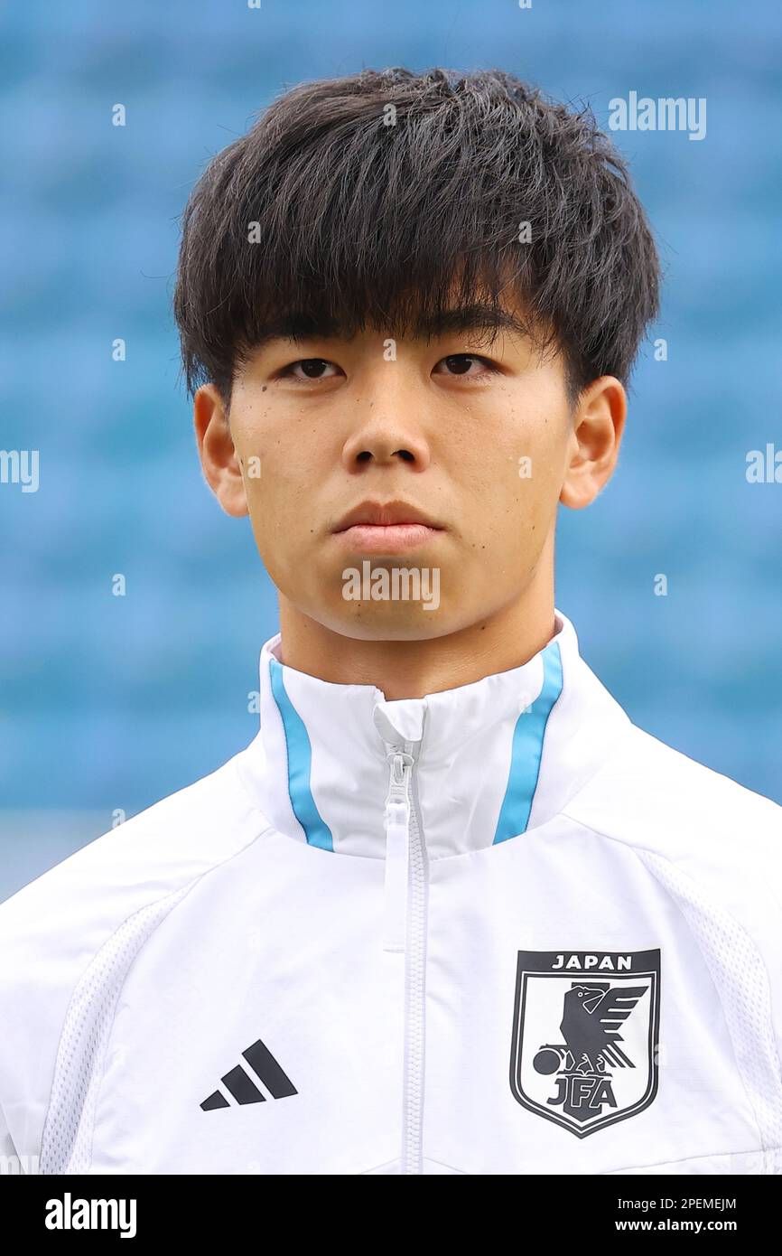 Japan's Kota Takai during the 2023 AFC U-20 Asian Cup Group D match ...