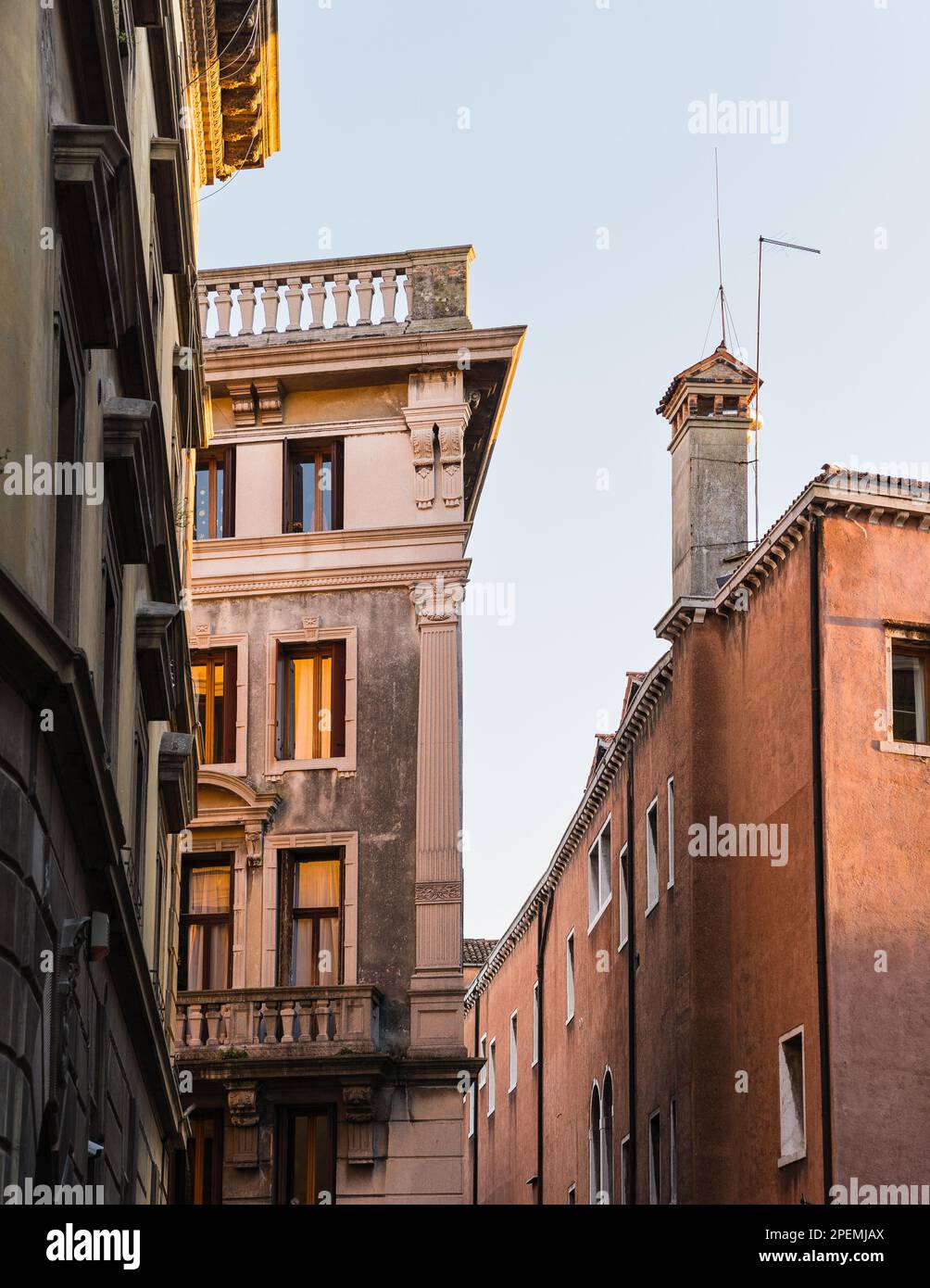 Architectural detail of old building in Venice, Italy Stock Photo - Alamy