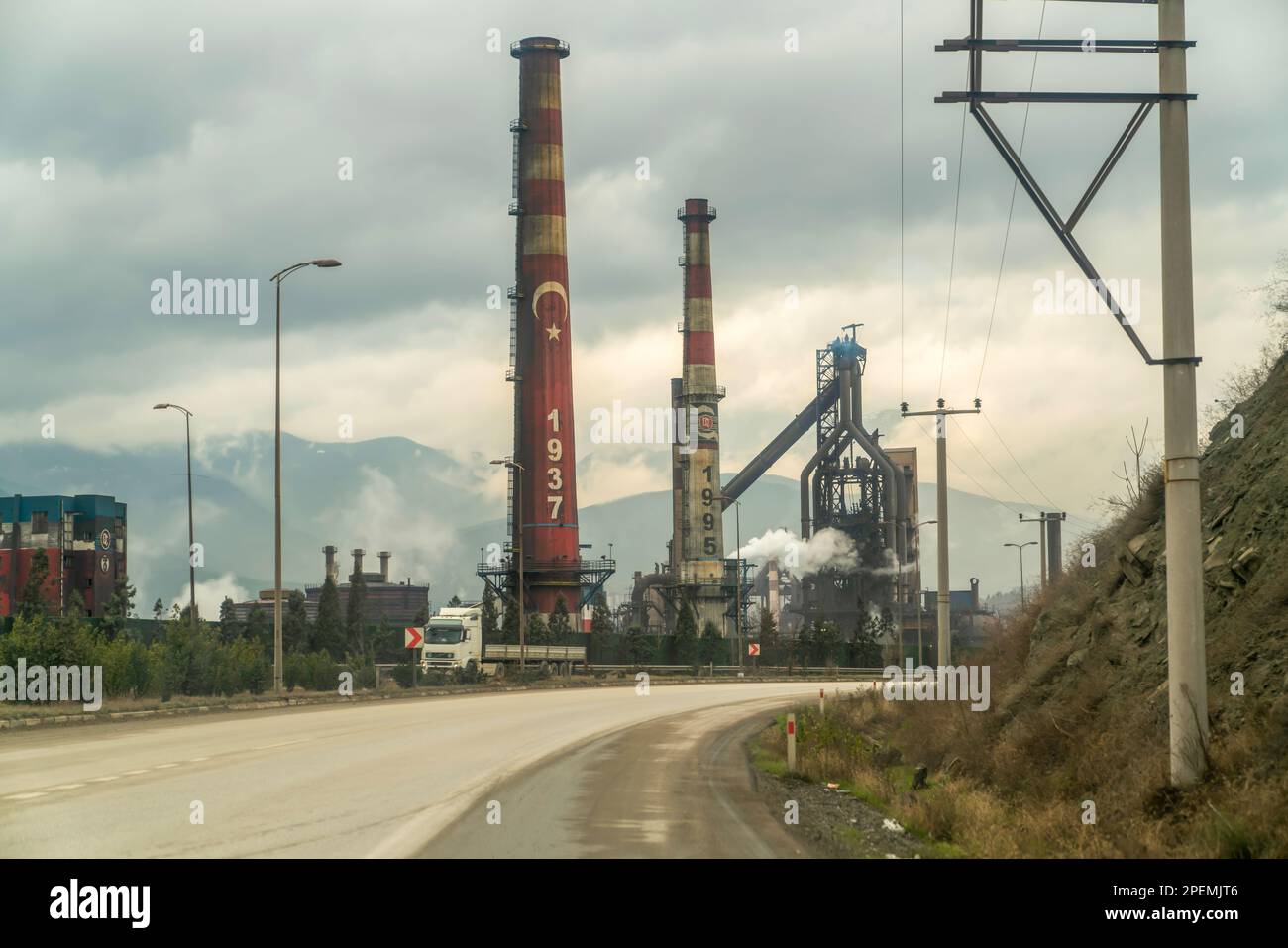 Iron and steel industry hi-res stock photography and images - Alamy