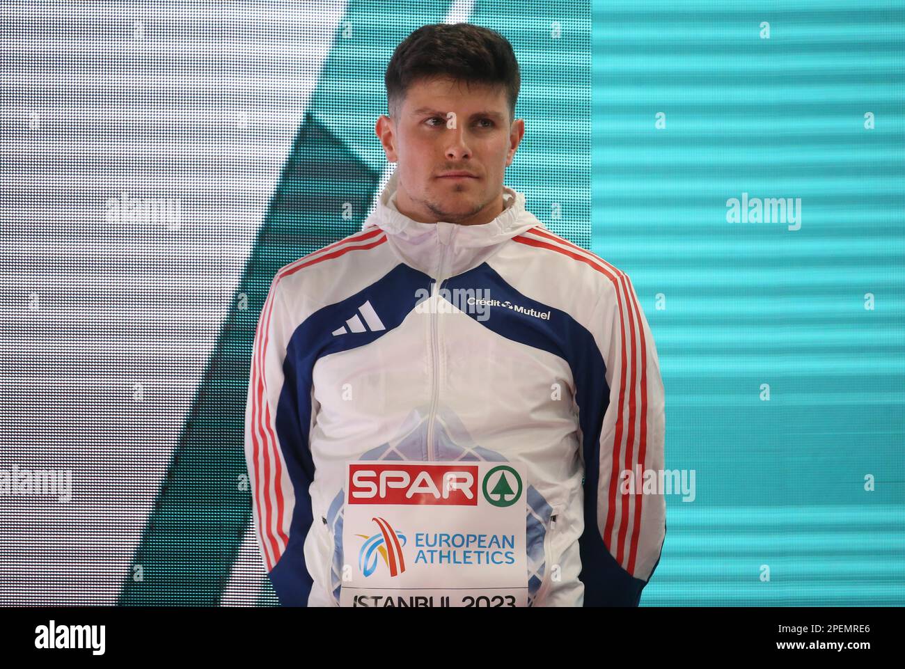 Benjamin ROBERT of France Podium 800m Men during the European Athletics ...