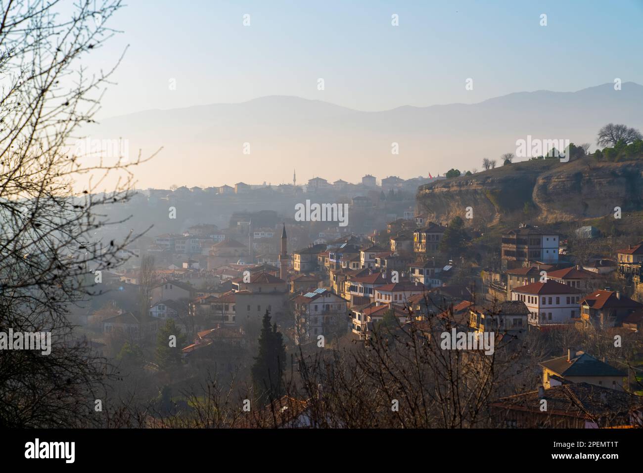 Aerial view bolu city landscape hi-res stock photography and images - Alamy