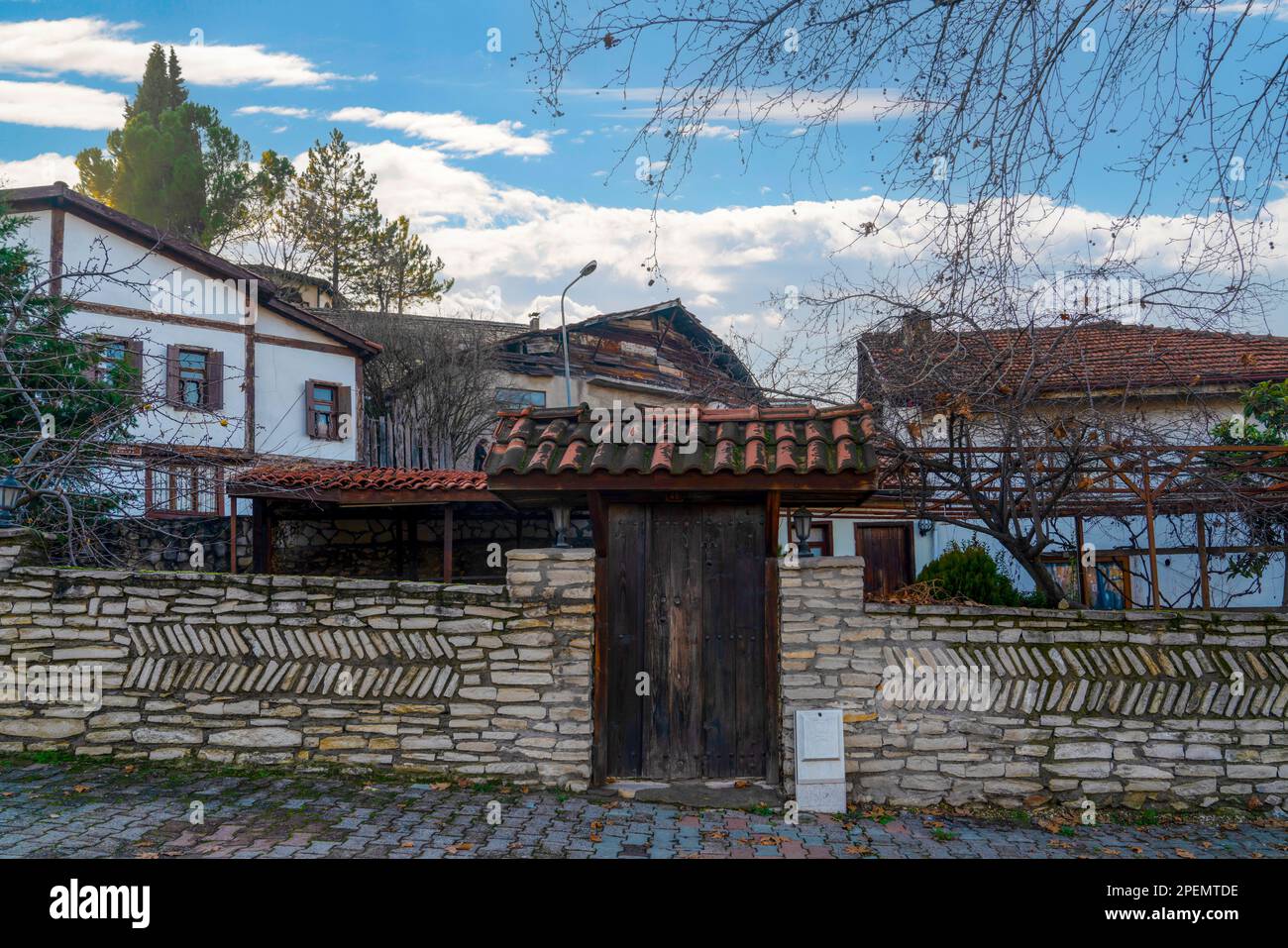 Traditional Turkish houses in Safranbolu, Karabuk, Turkey Stock Photo ...