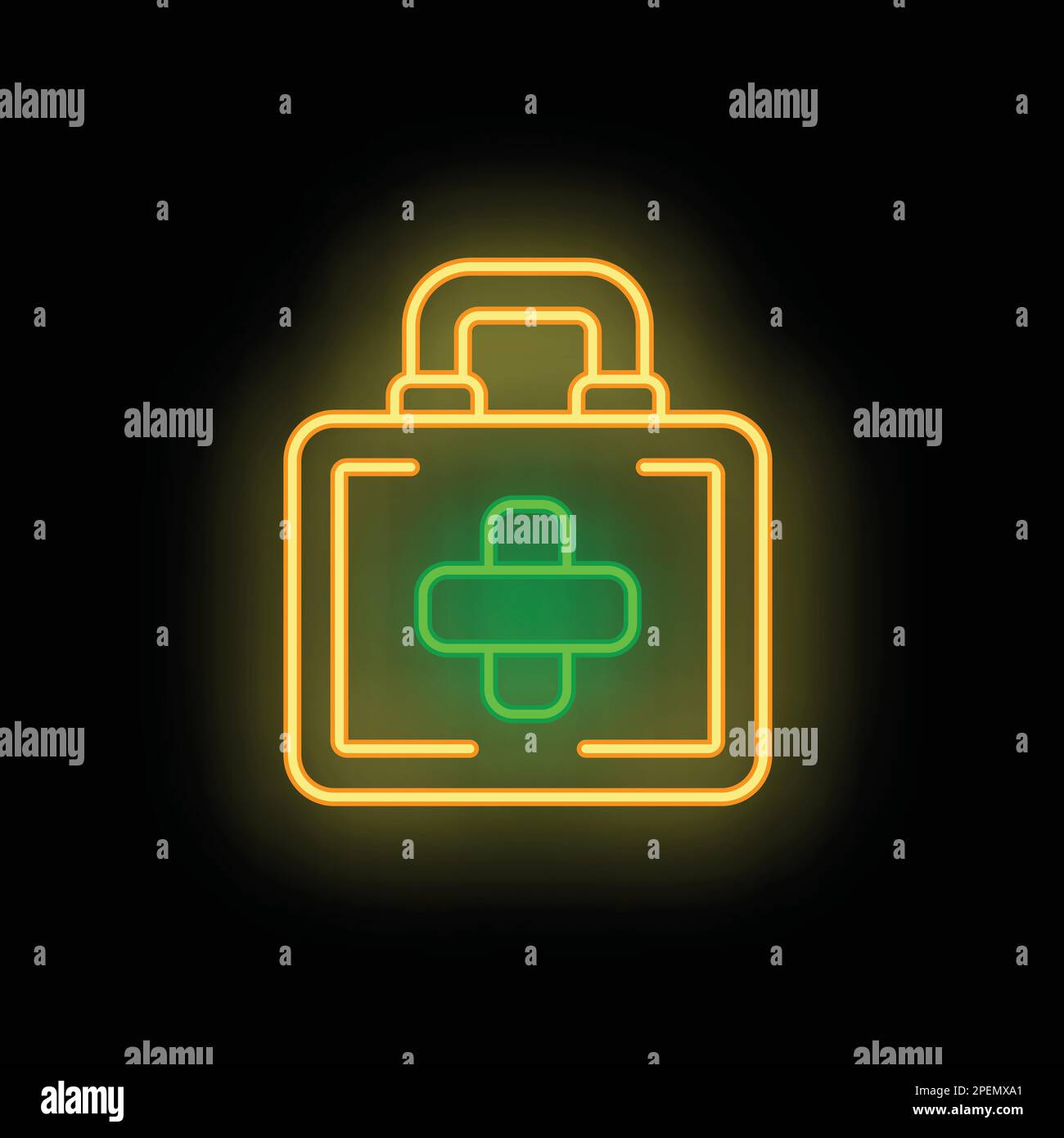 First aid kit icon outline vector. Medicine surgeon. Operation disease ...