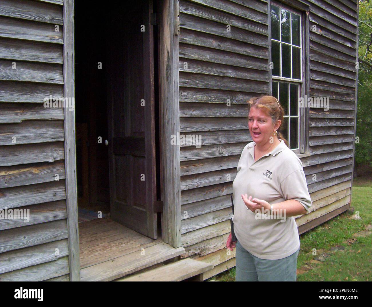 Brenda Banks, interpretive program specialist at Jarrell Plantation, in ...