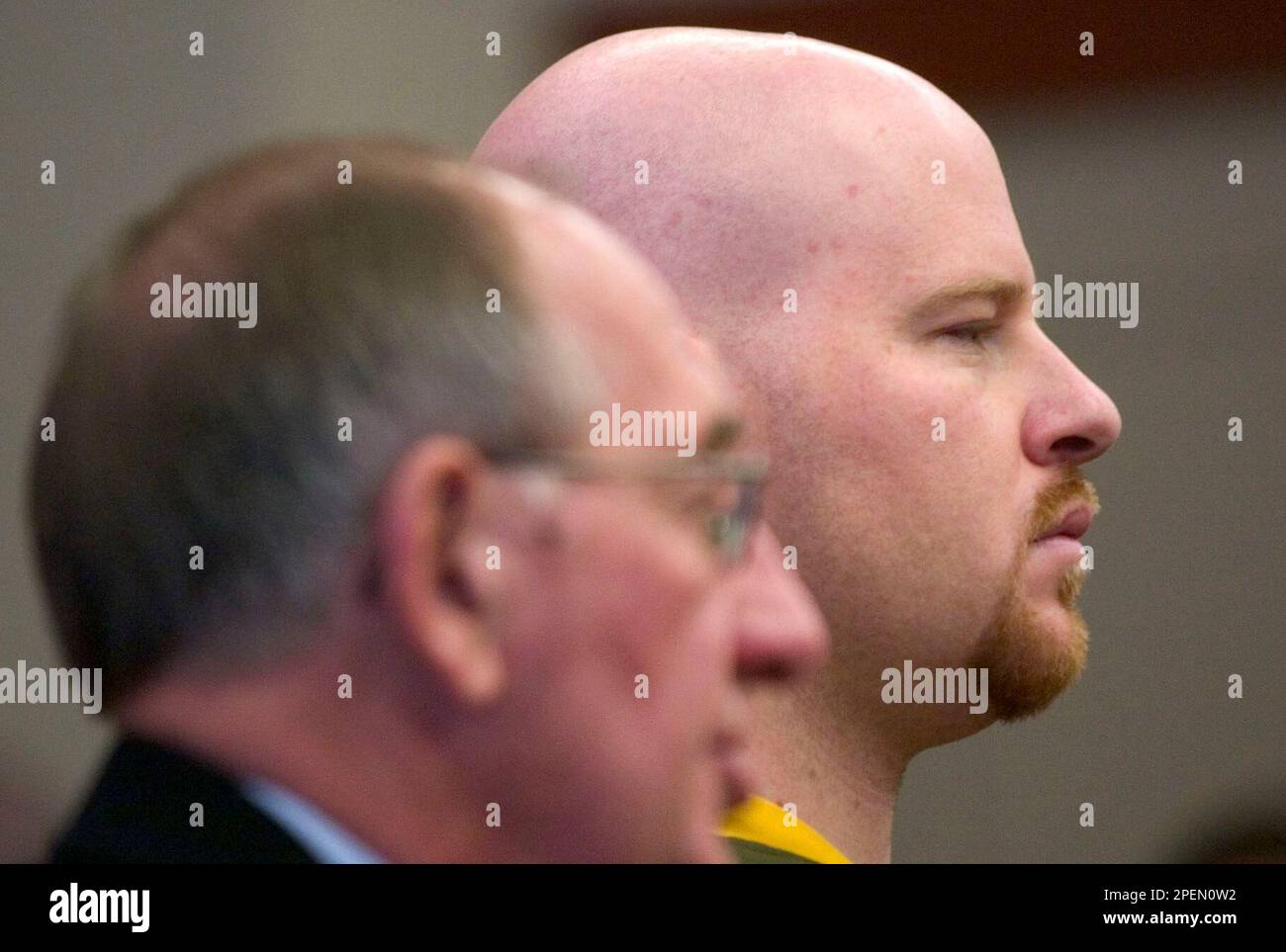 Mark Hacking, right, accused of killing his wife while she slept and ...