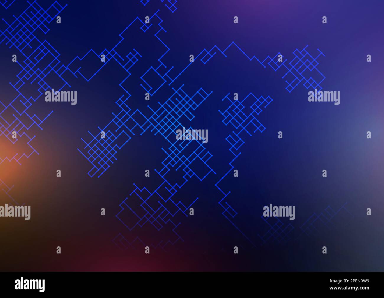 Connections background with abstract lattice design Stock Vector Image ...