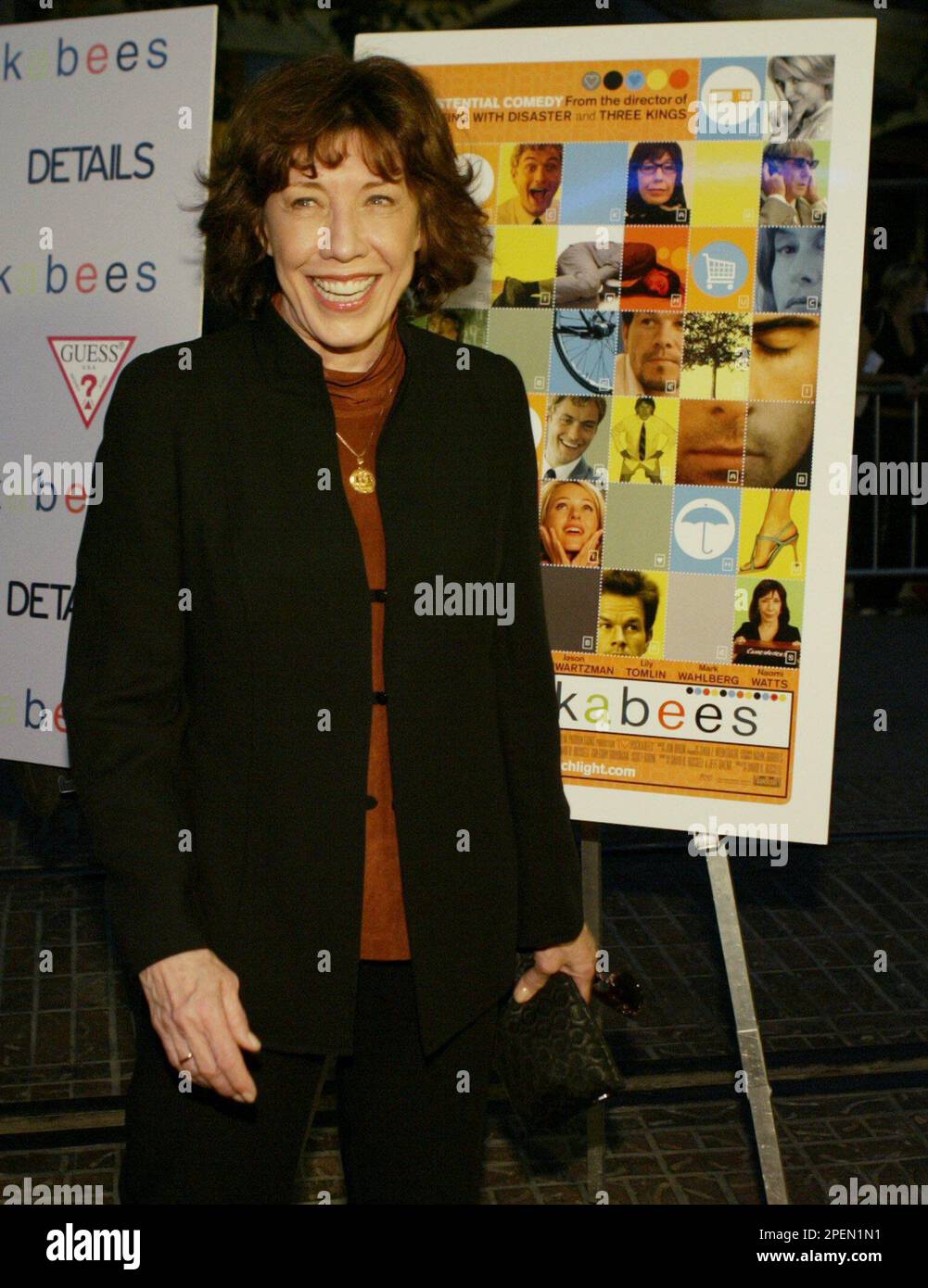 Actress Lily Tomlin arrives for a screening of the movie "I Heart ...