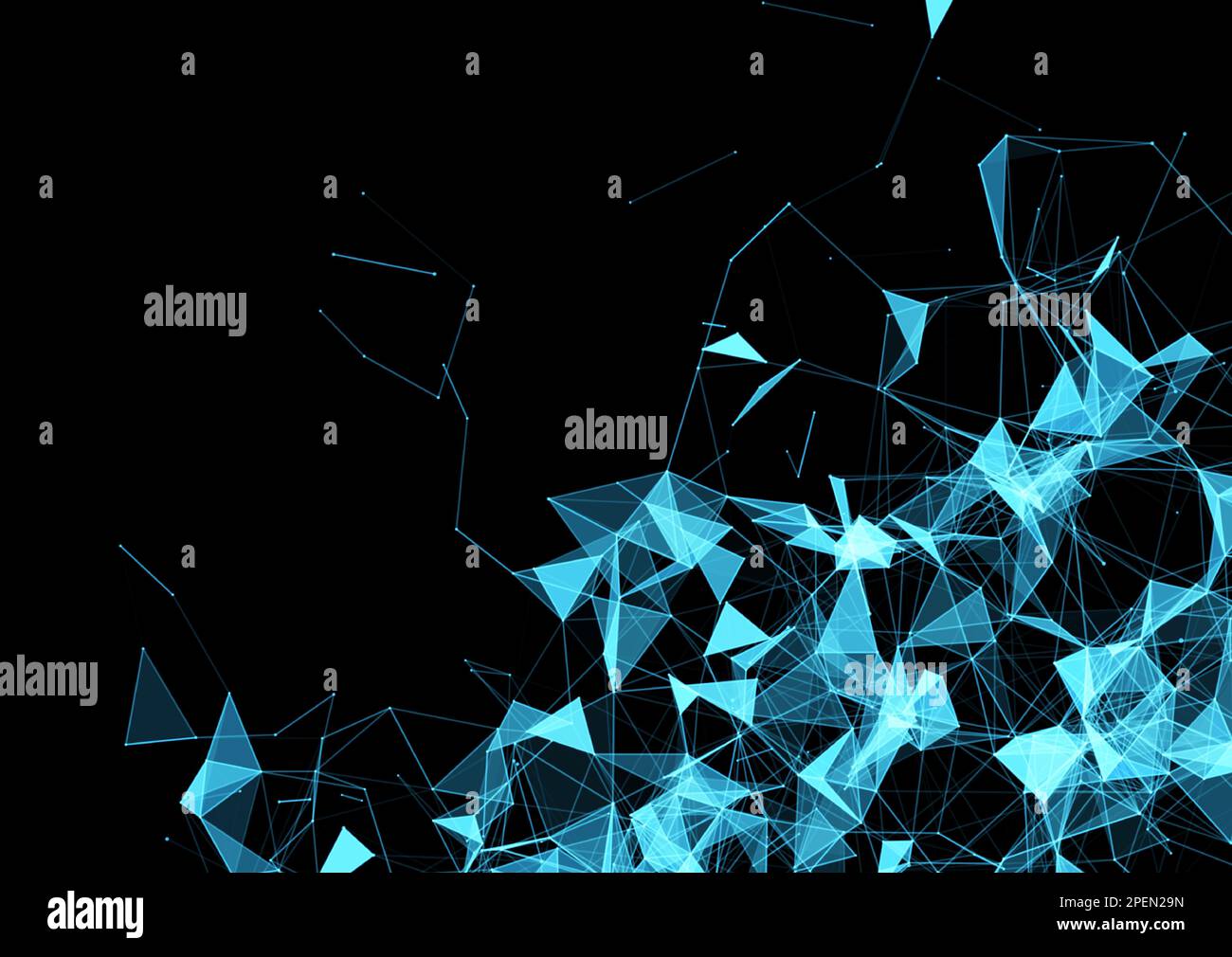 Abstract background with a network connections design Stock Vector ...