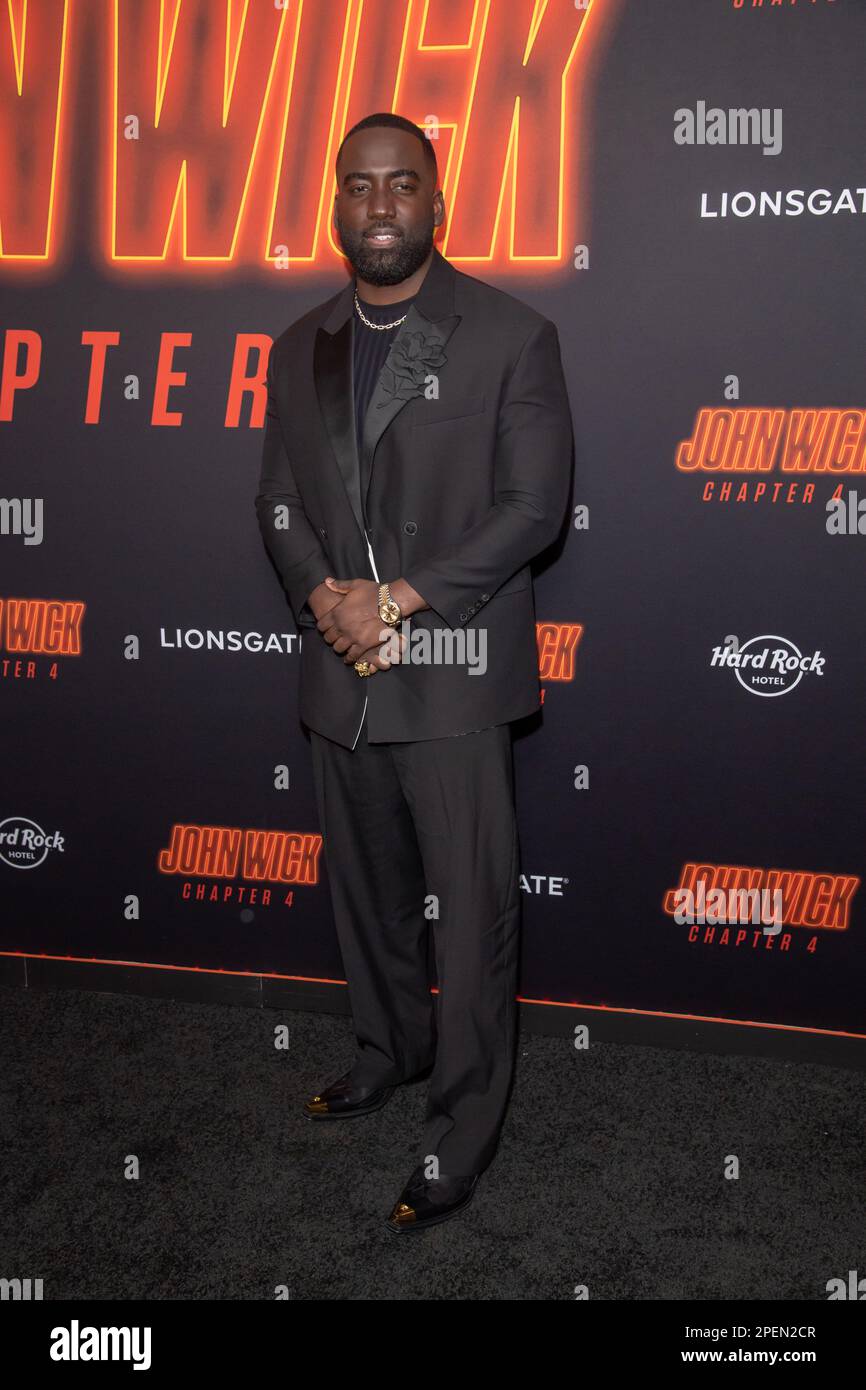 New York, United States. 15th Mar, 2023. Shamier Anderson attends ...