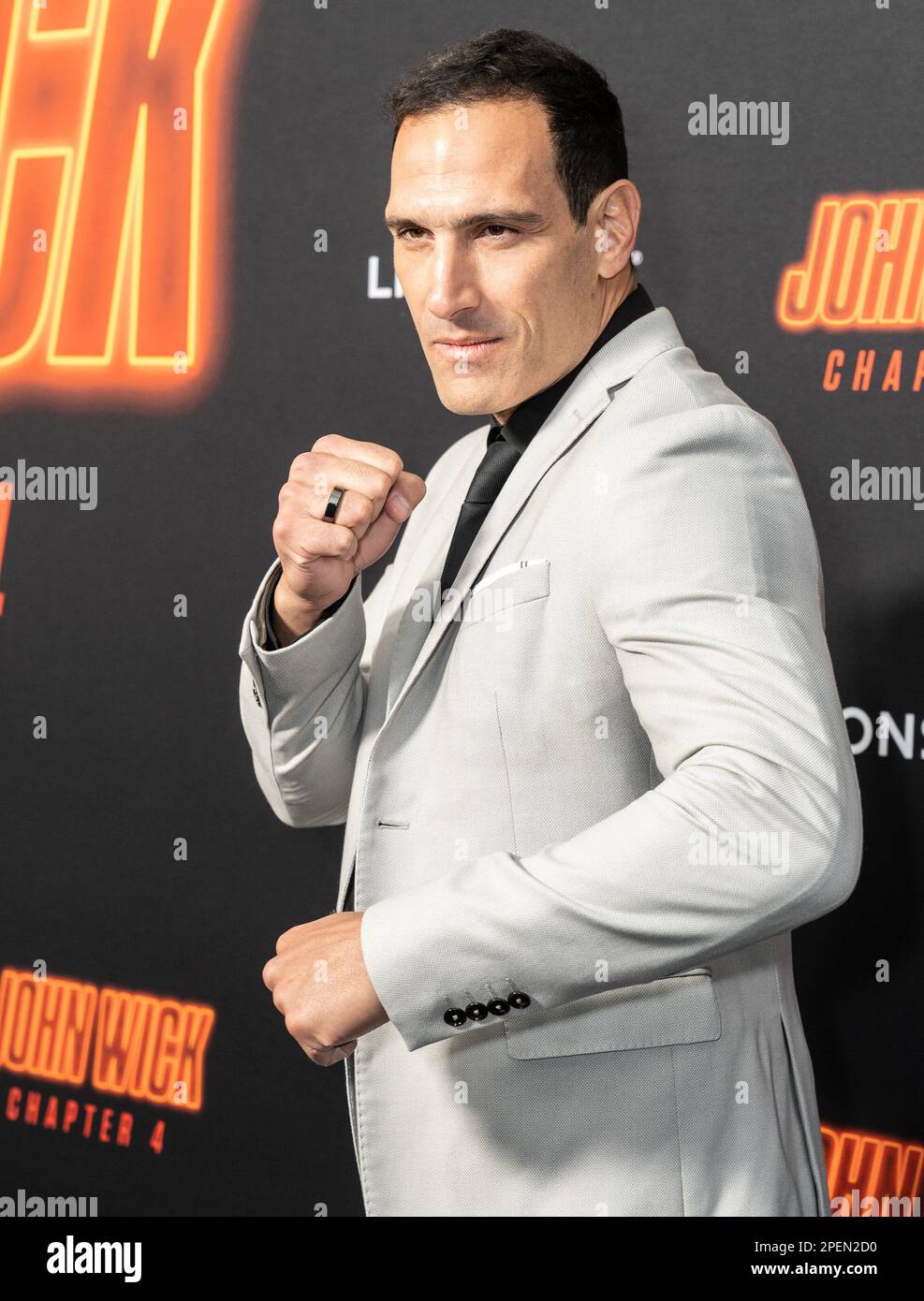 March 15, 2023, New York, New York, United States: Marko Zaror attends ...