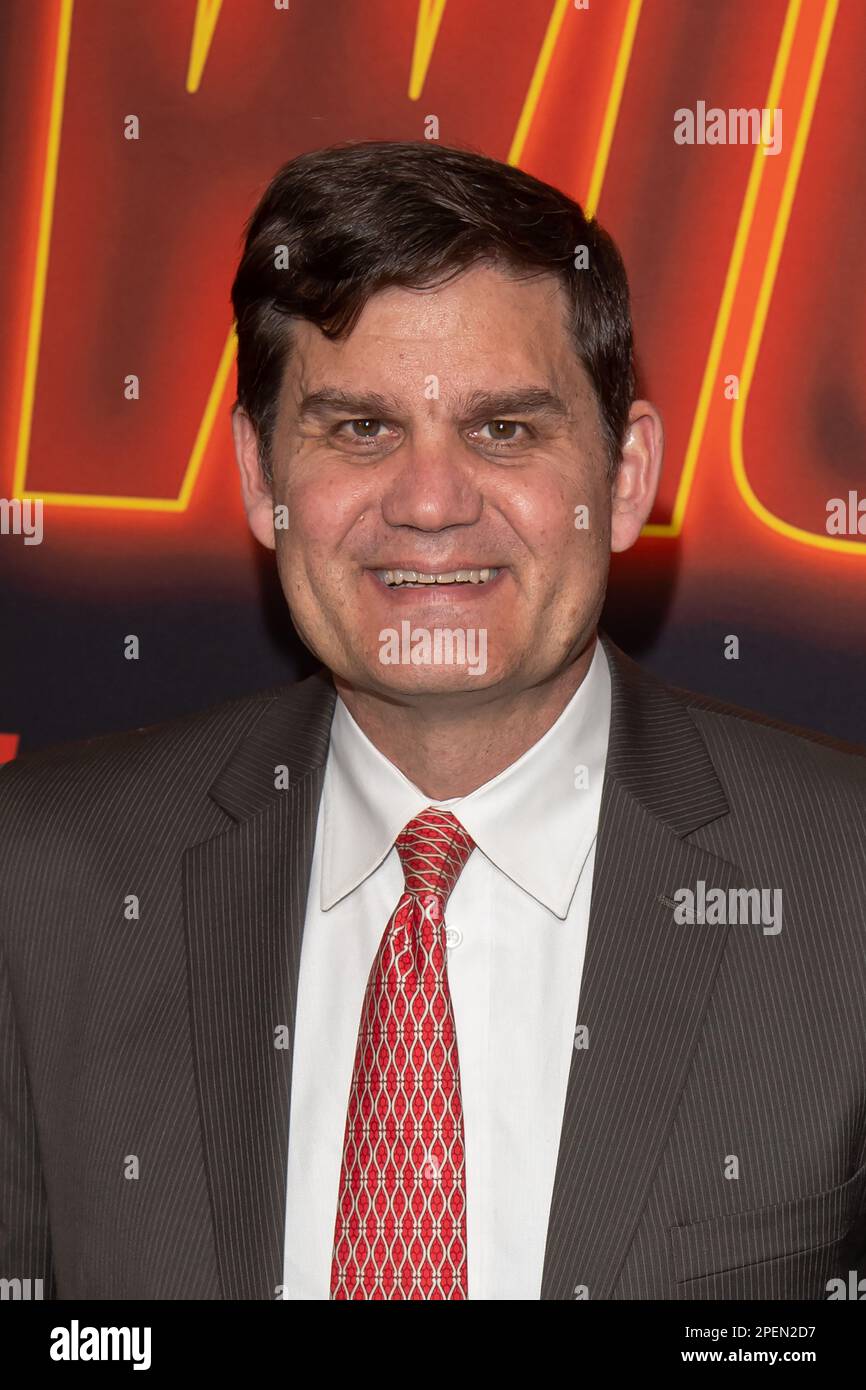 New York, United States. 15th Mar, 2023. Jason Constantine attends ...