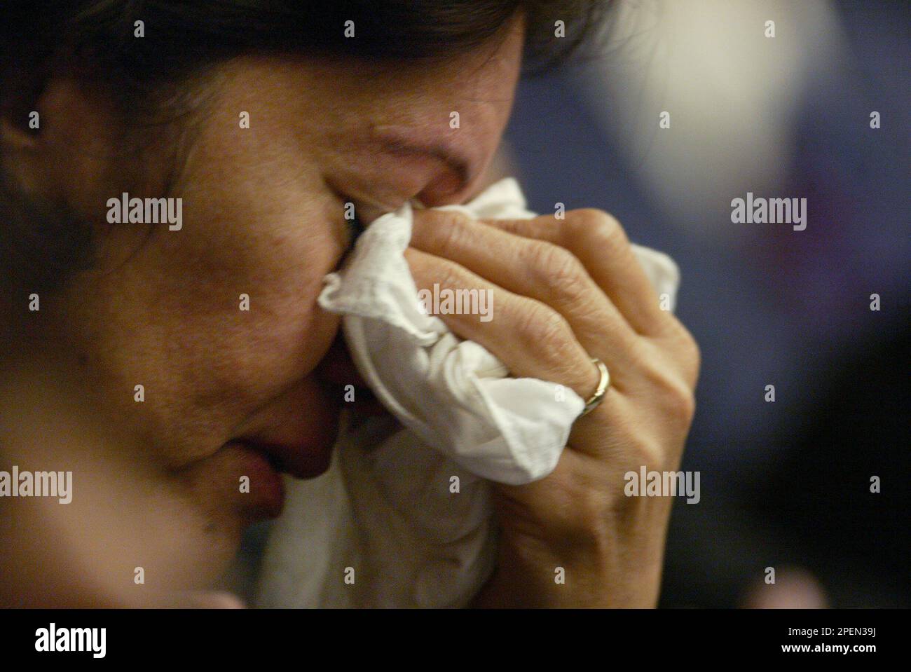 Ada Colono, mother of Michael Colono, breaks down as Samuel Rodriguez ...