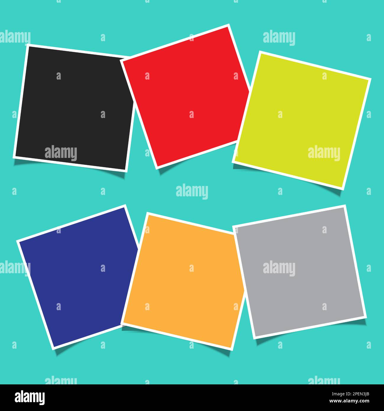 Photo montage frame Stock Vector Images - Alamy