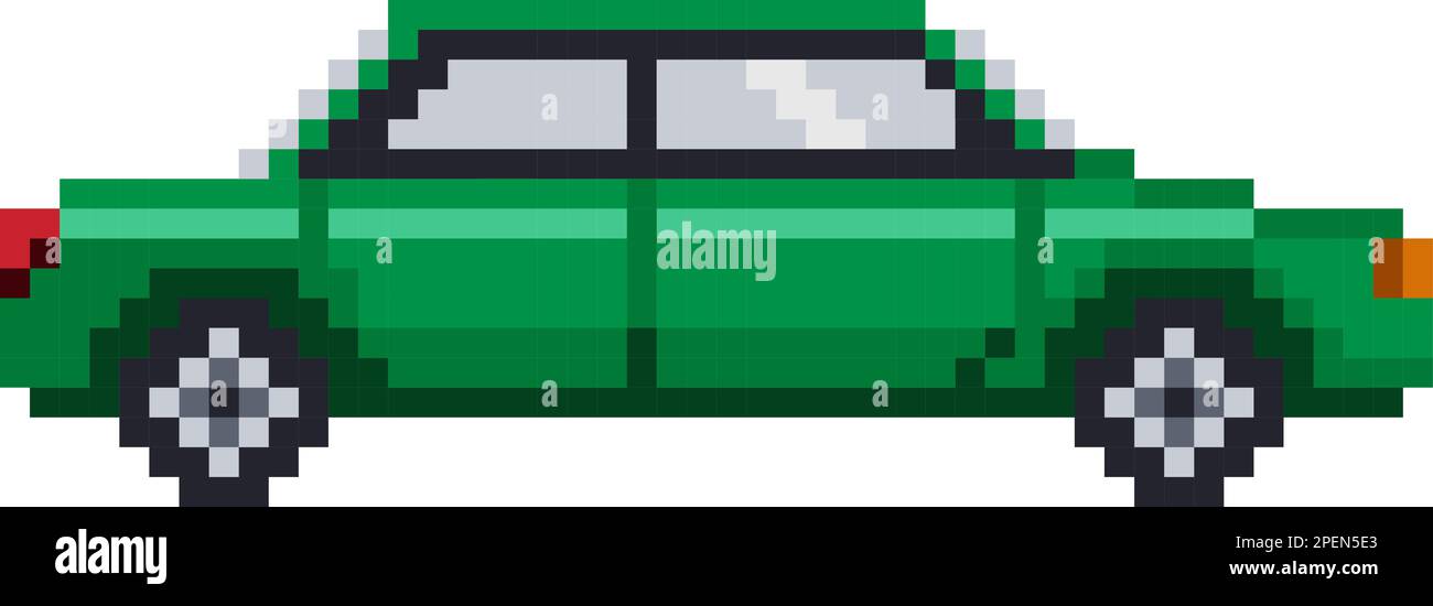 Car pixel art hi-res stock photography and images - Alamy