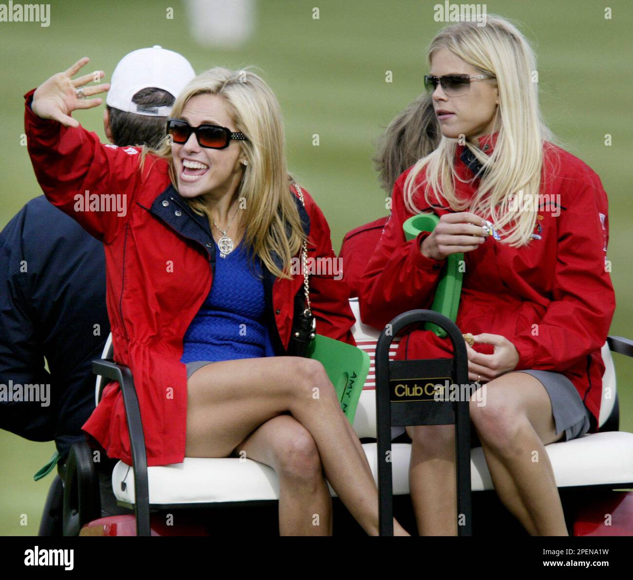 Amy Mickelson And Elin Woods